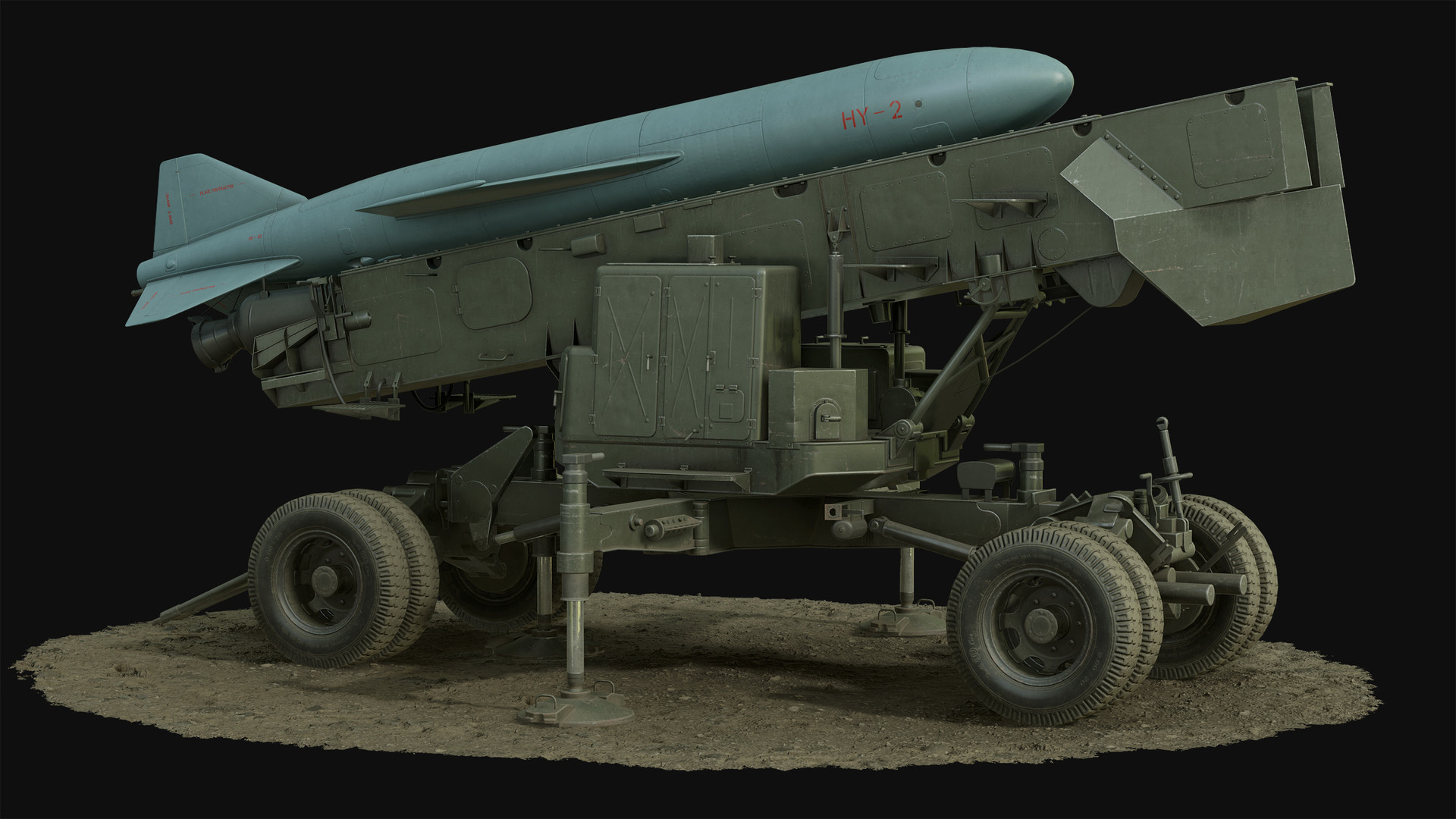 ArtStation - HY-2 Silkworm & Mys-M1, Slava Alpinsky