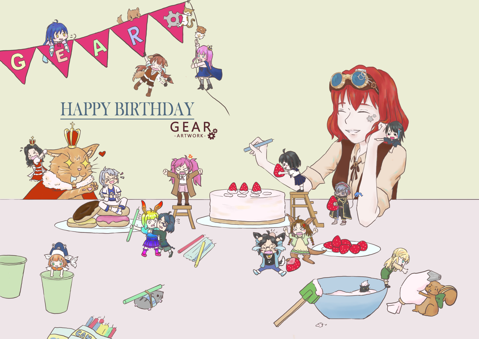 ArtStation - My birthday card