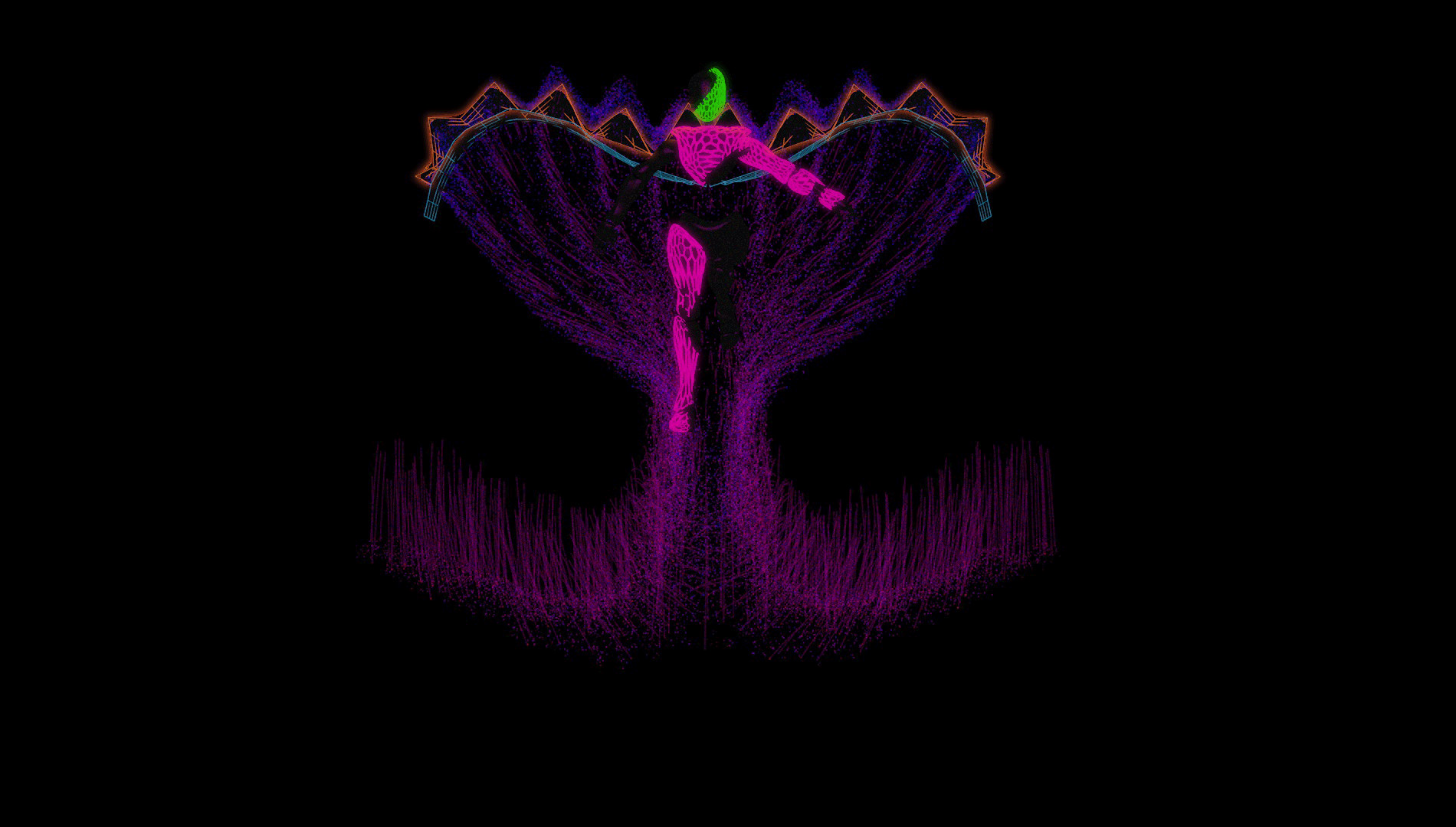 ArtStation - NEON FAIRY CINEMA 4D