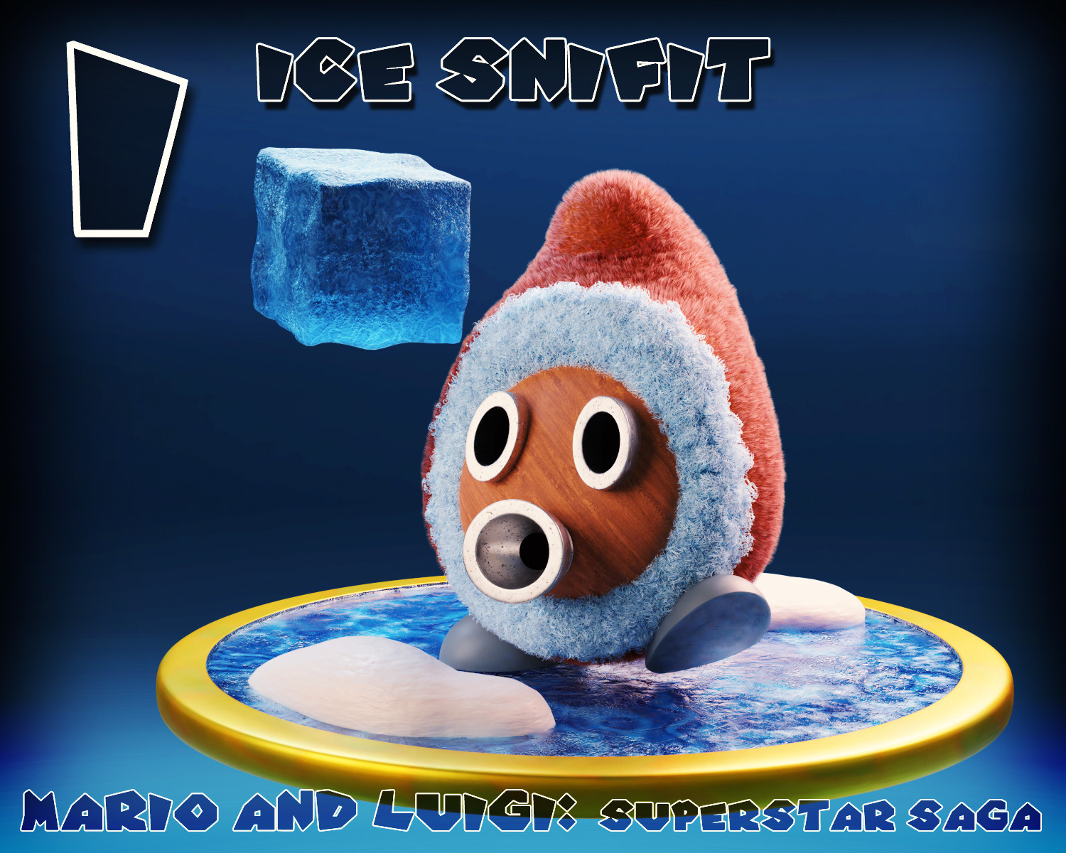 ArtStation - I is for Ice Snifit