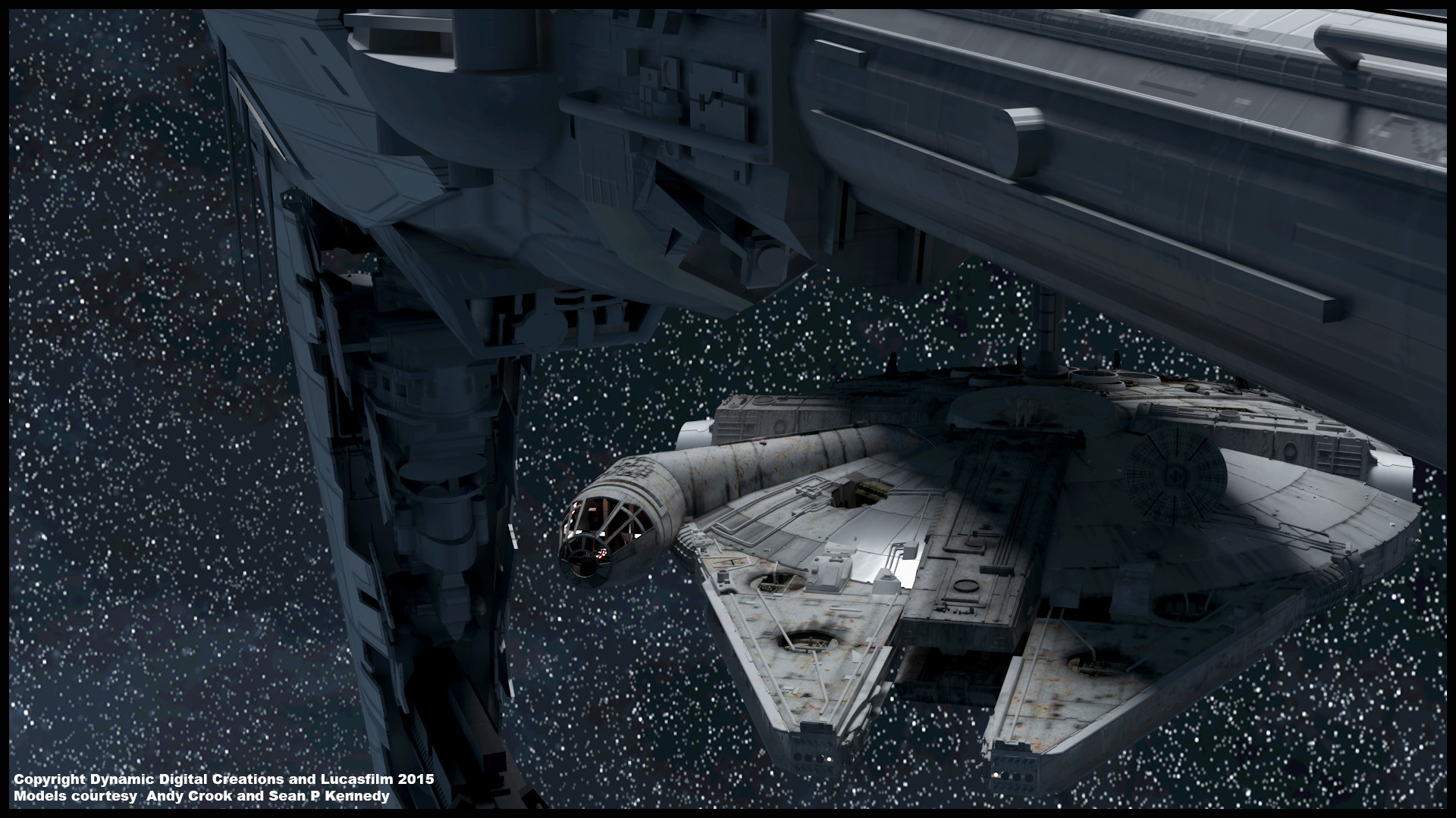 ArtStation - Mellinium Falcon dock