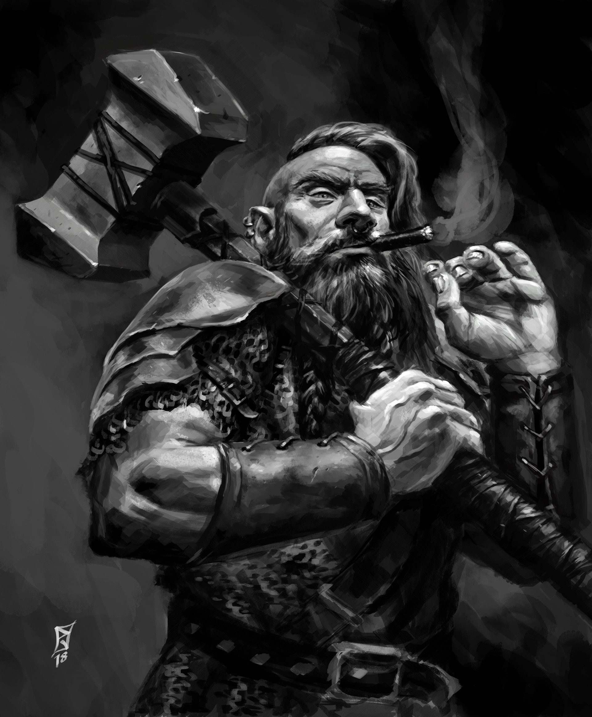 ArtStation - Bablo Blackbeard Badur