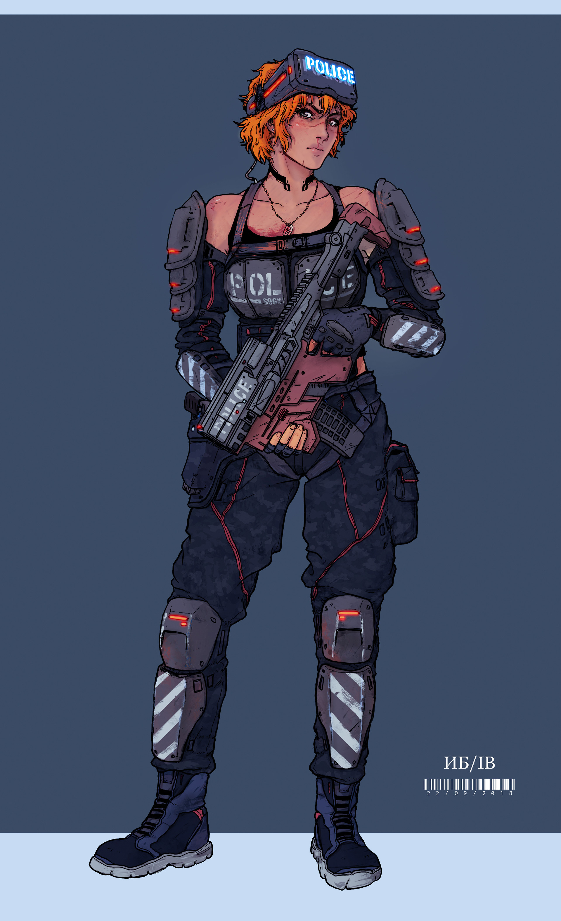ArtStation - oc Police