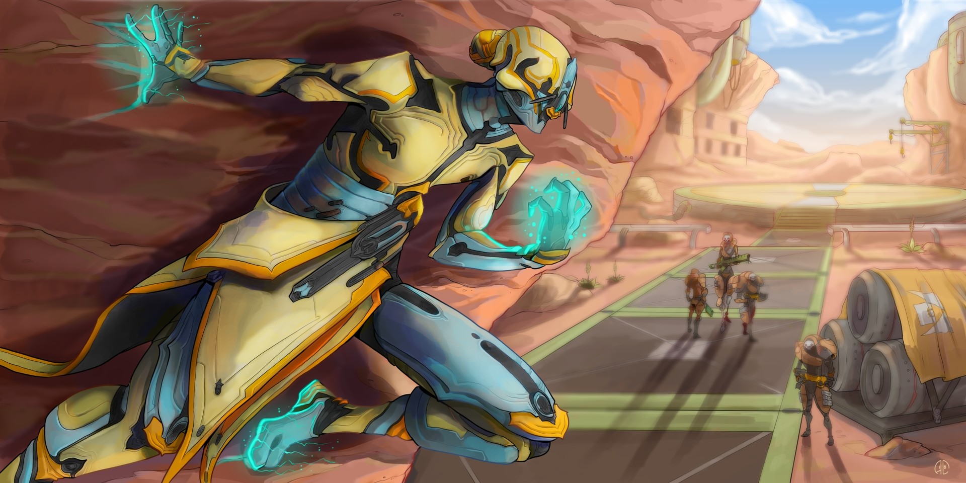 ArtStation - Warframe - Baruuk, the Reluctant Warrior