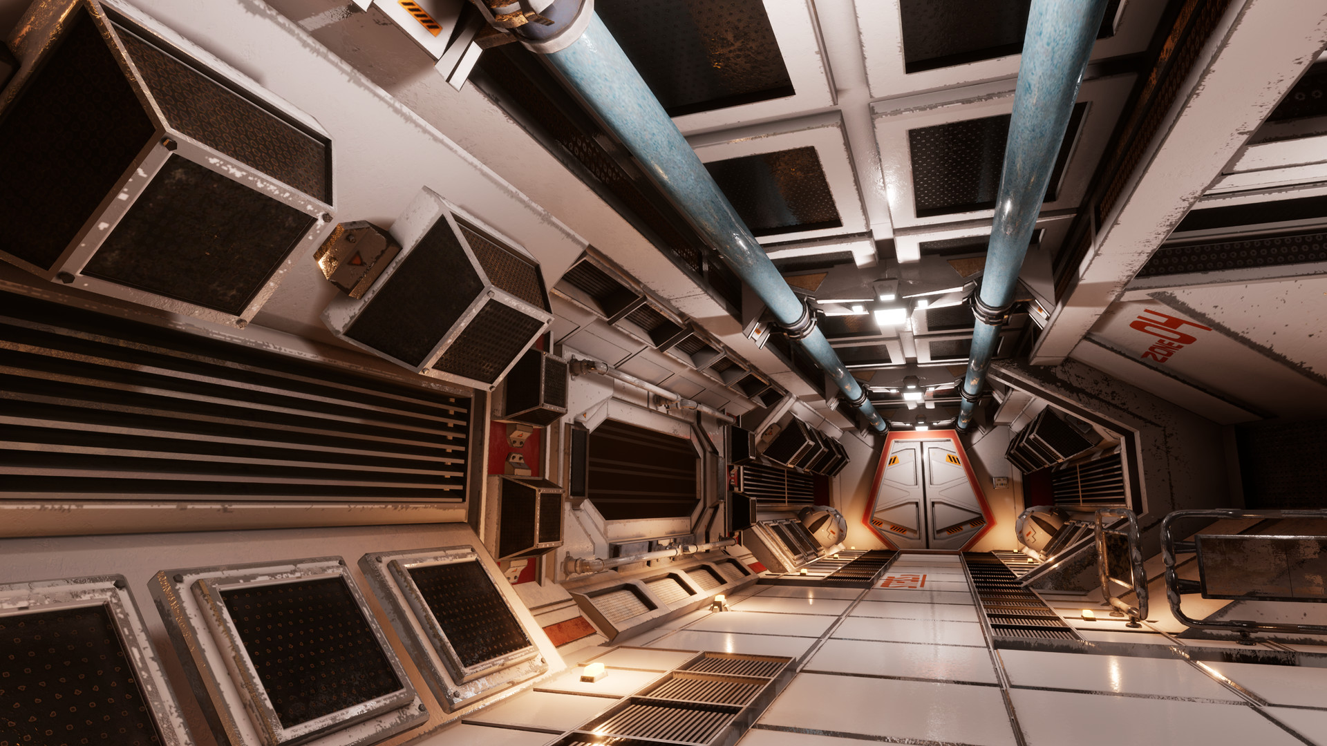 Shaun Williams - Retro Sci-fi Modular Environment Kitbash