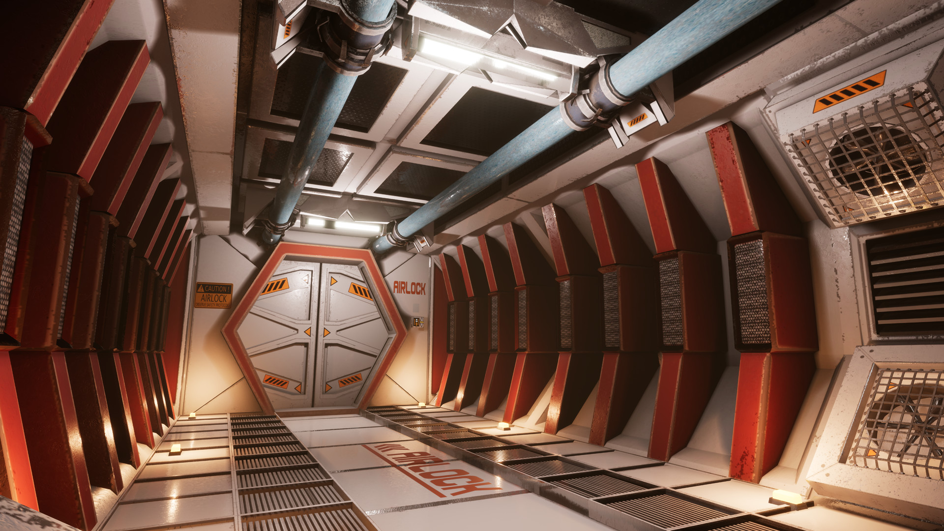 Shaun Williams - Retro Sci-fi Modular Environment Kitbash