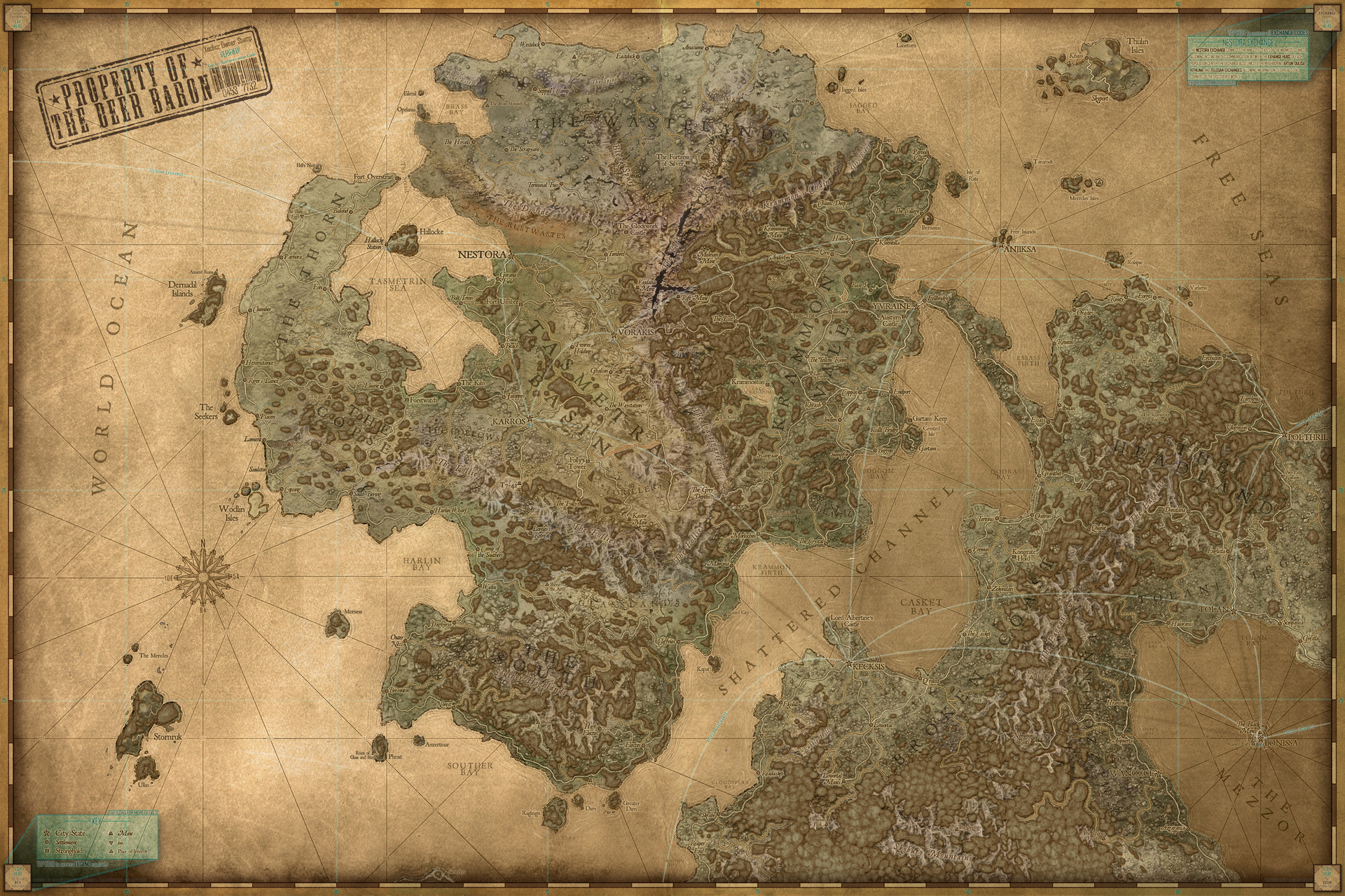 ArtStation - Valkana Map