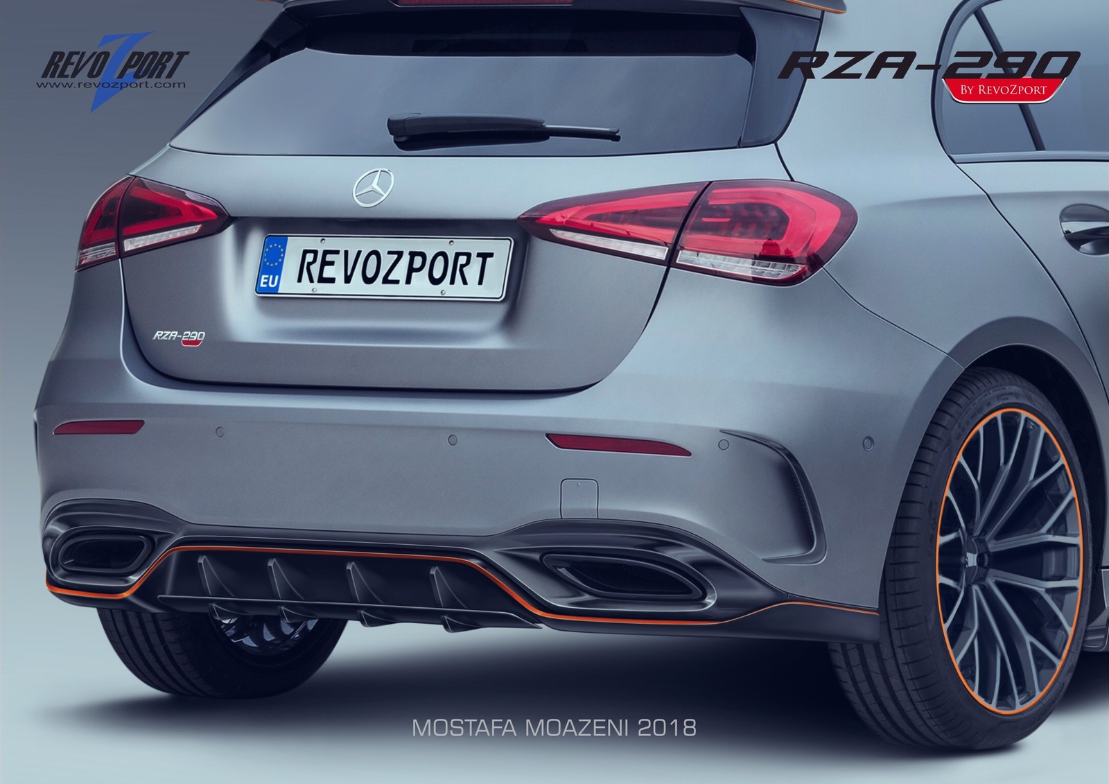 Mostafa Moazeni Design - Revozport Mercedes Benz A250 AMG Line 2018 ...