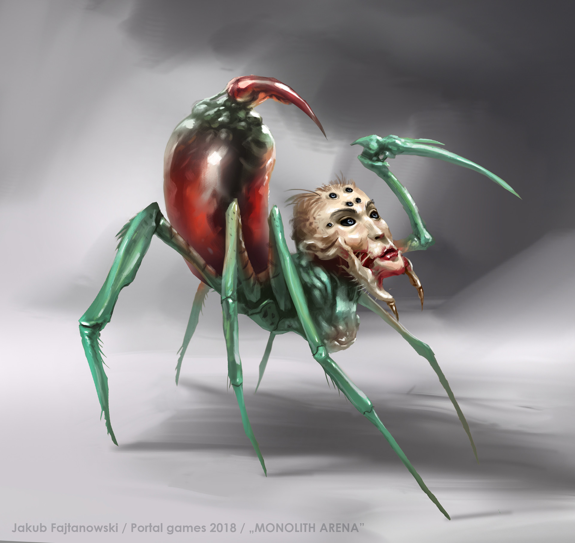 ArtStation - MONOLITH ARENA - Spider