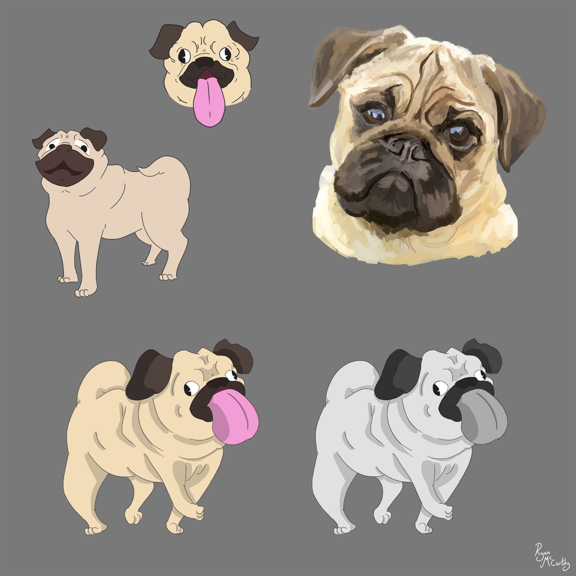 Pack Of Pugs