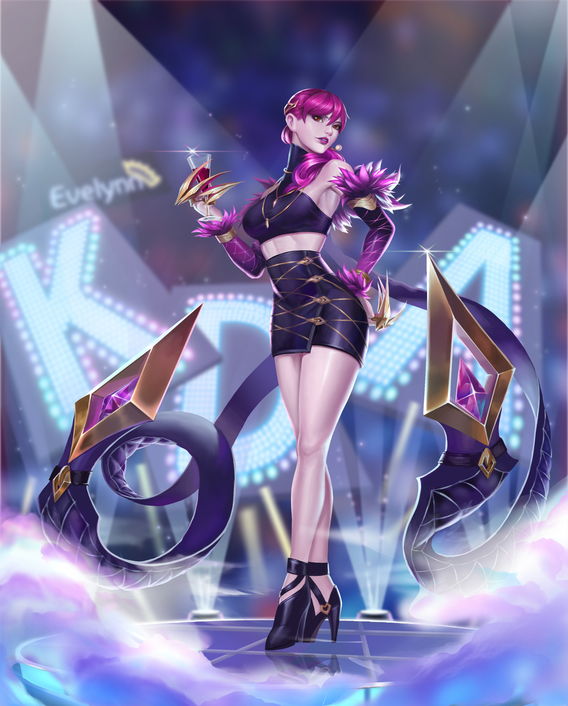 Li Yang - KDA Evelynn 伊芙琳同人