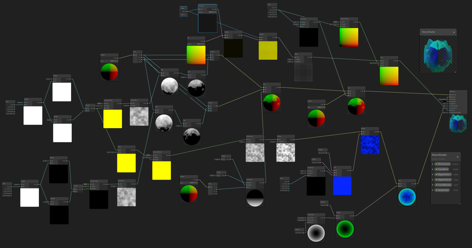 Julien Chambriard - Shader Graph 2018