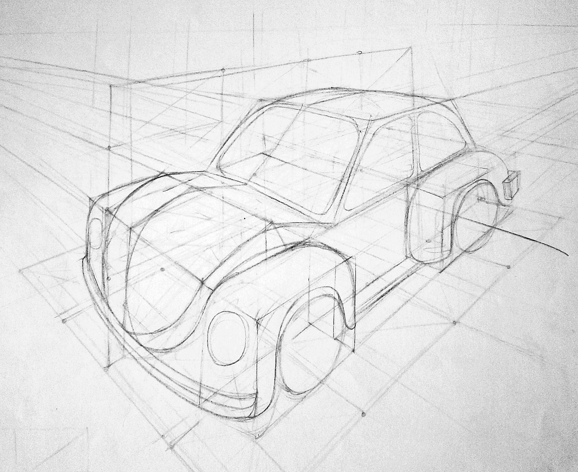 ArtStation - "Perspective studies" Vocho