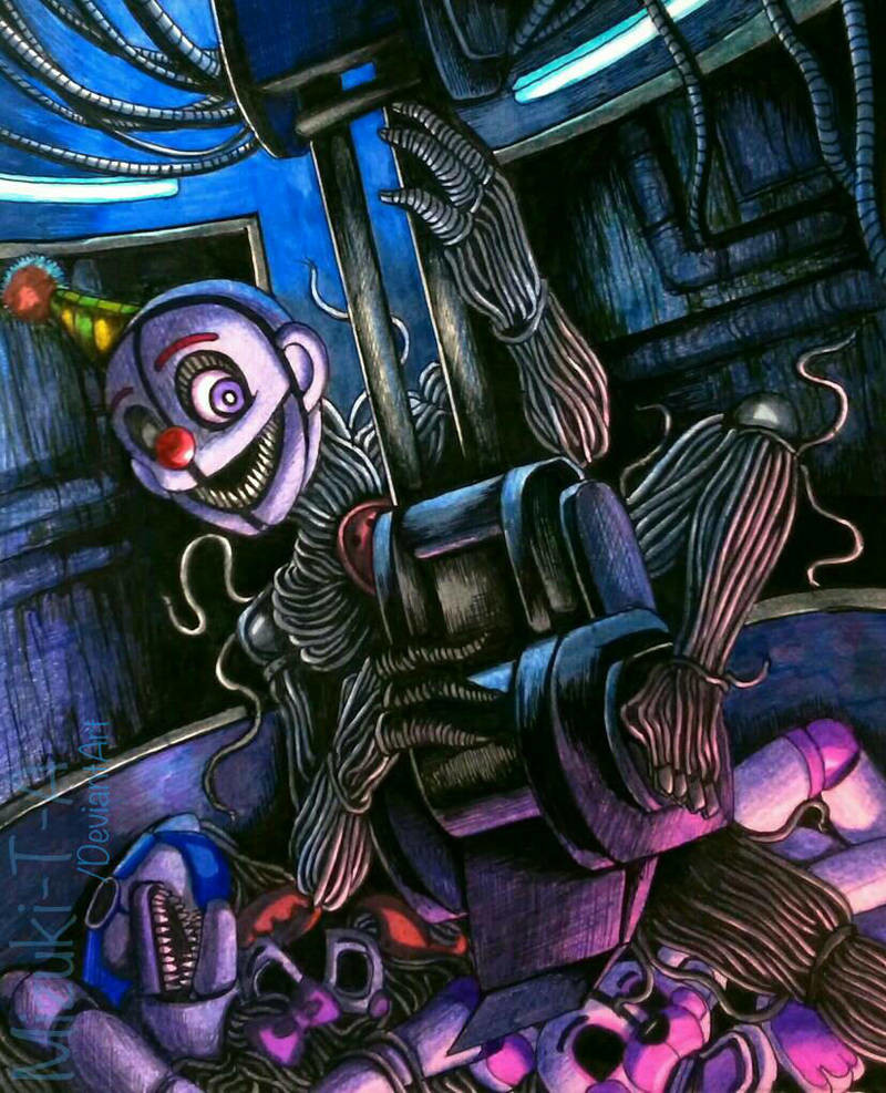 Artstation Ennard Fnaf Sl Fanart