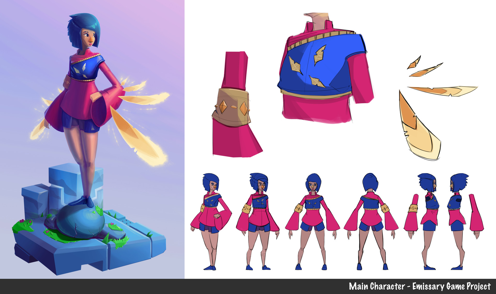 ArtStation - Emi - Emissary - Game