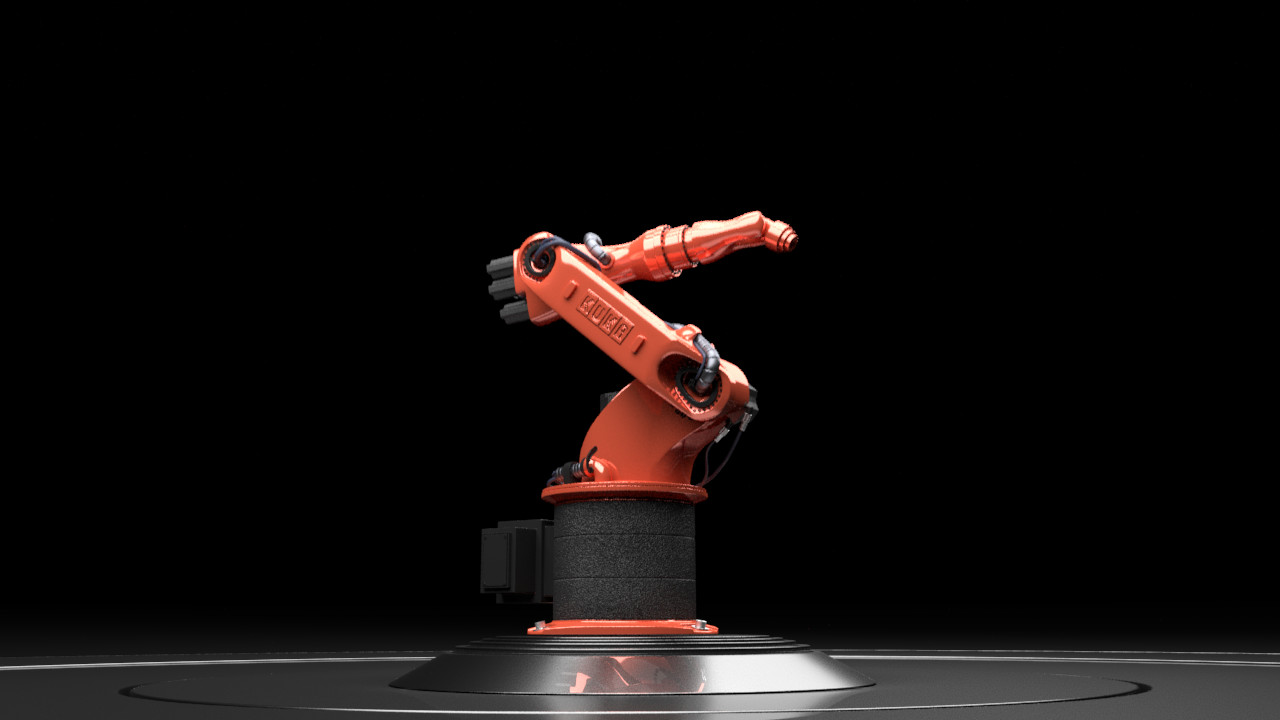 ArtStation - "KUKA" Robotic Arm
