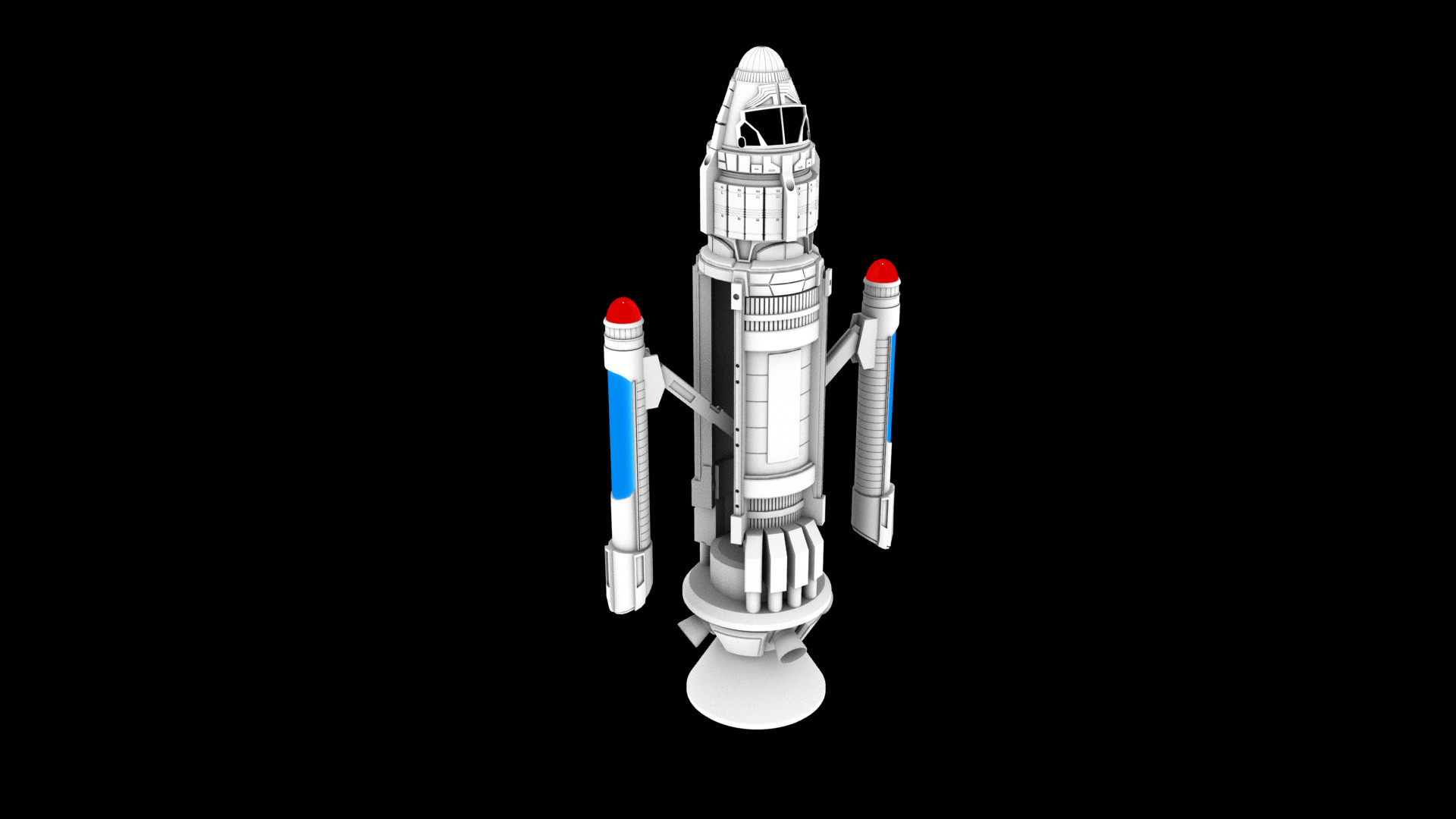 ArtStation - The Phoenix Rocket - Modelling