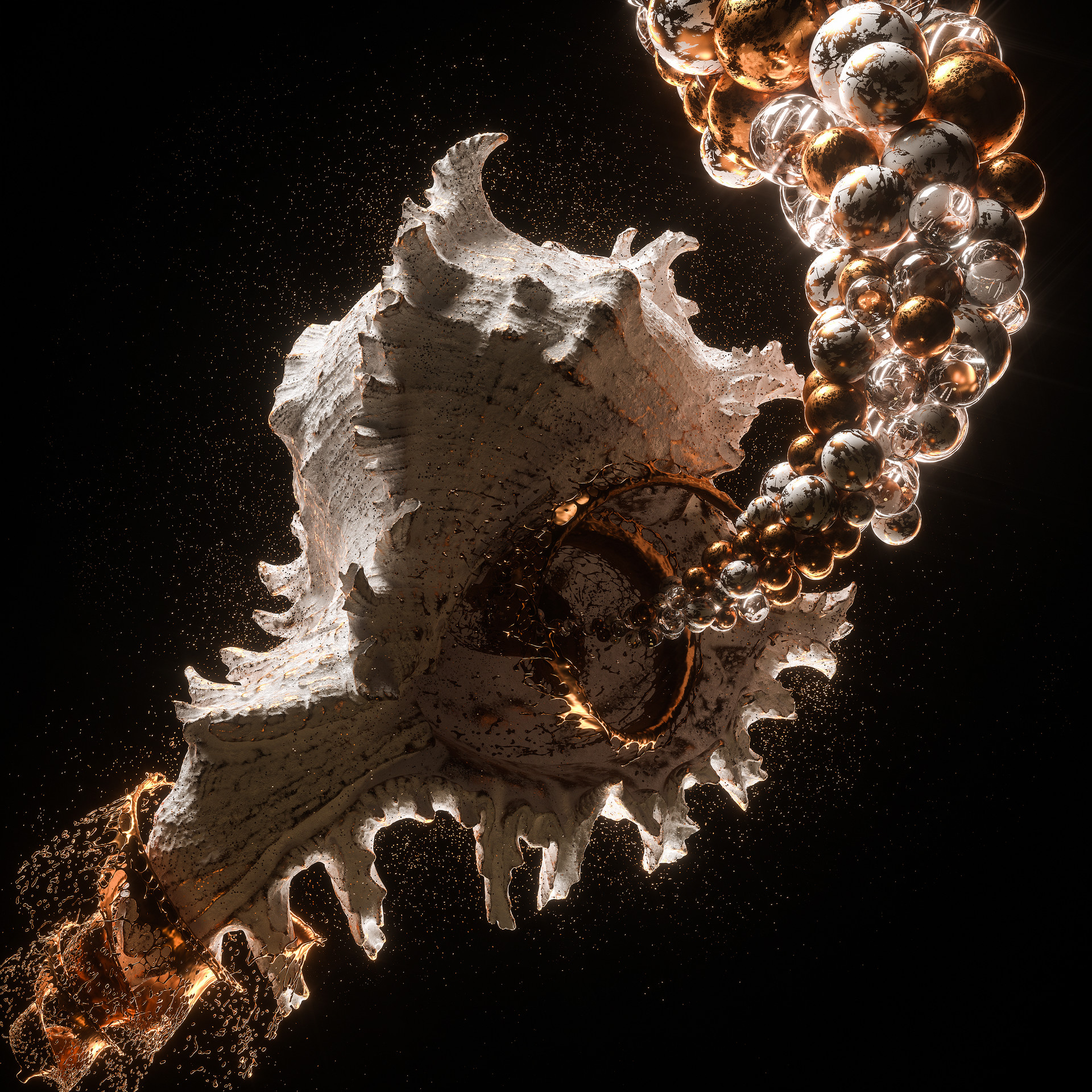 ArtStation - Golden Fossil