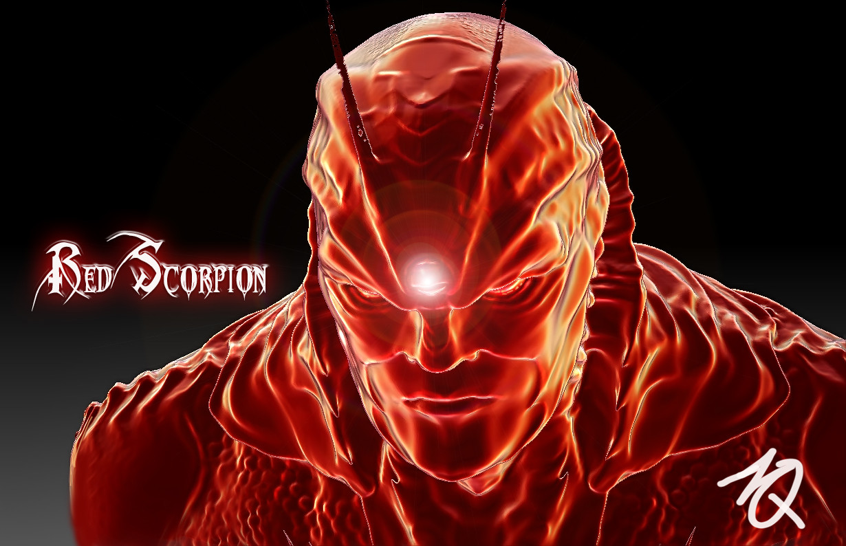ArtStation - The Red Scorpion