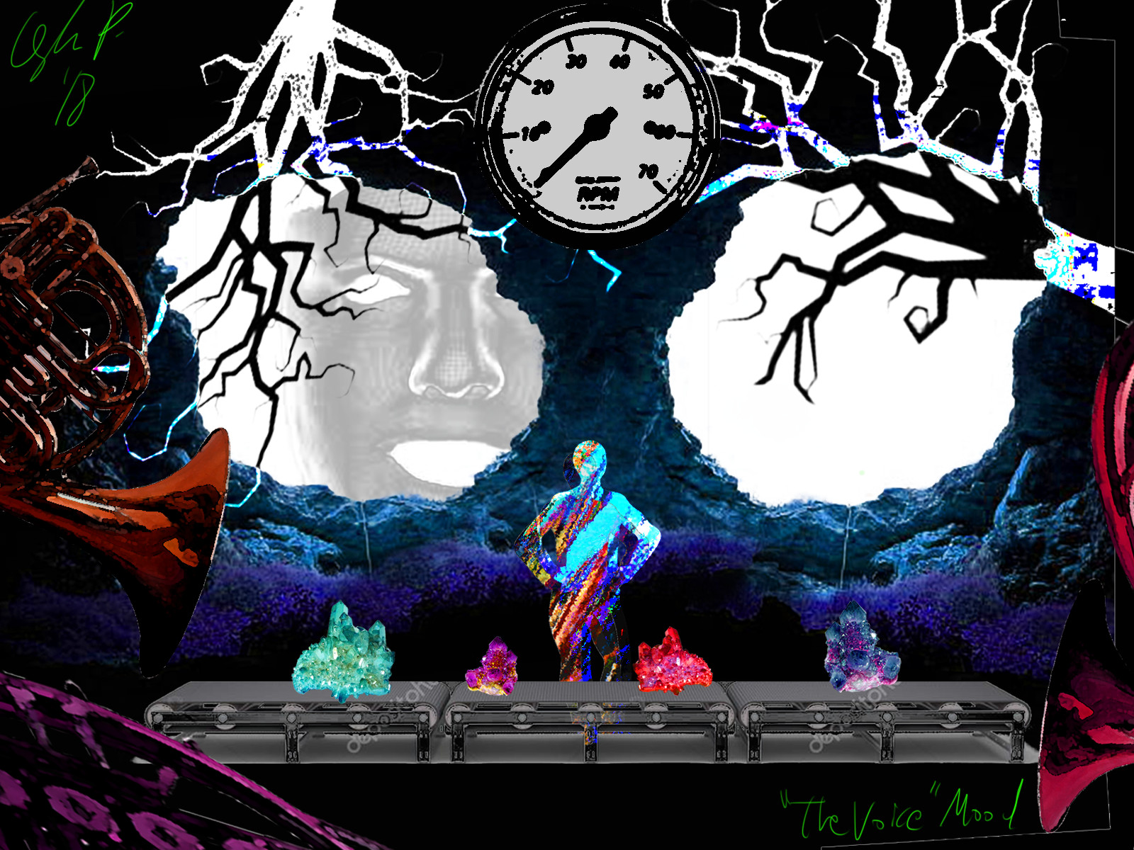 ArtStation - The "Voice" Inside Head Concepts | h_da Project