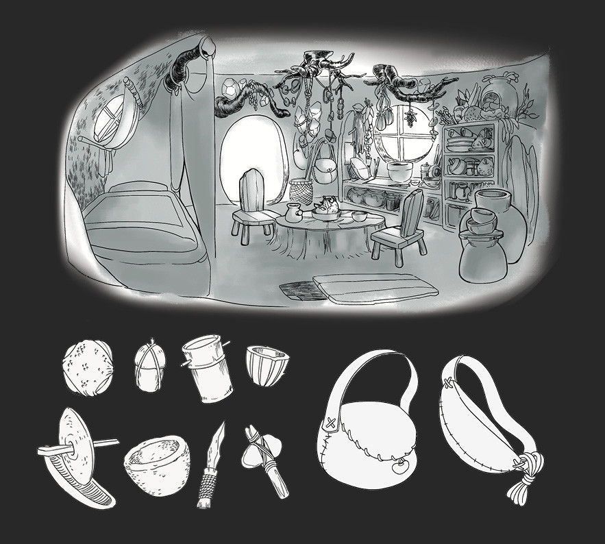 ArtStation - Visual Development and interior concept art