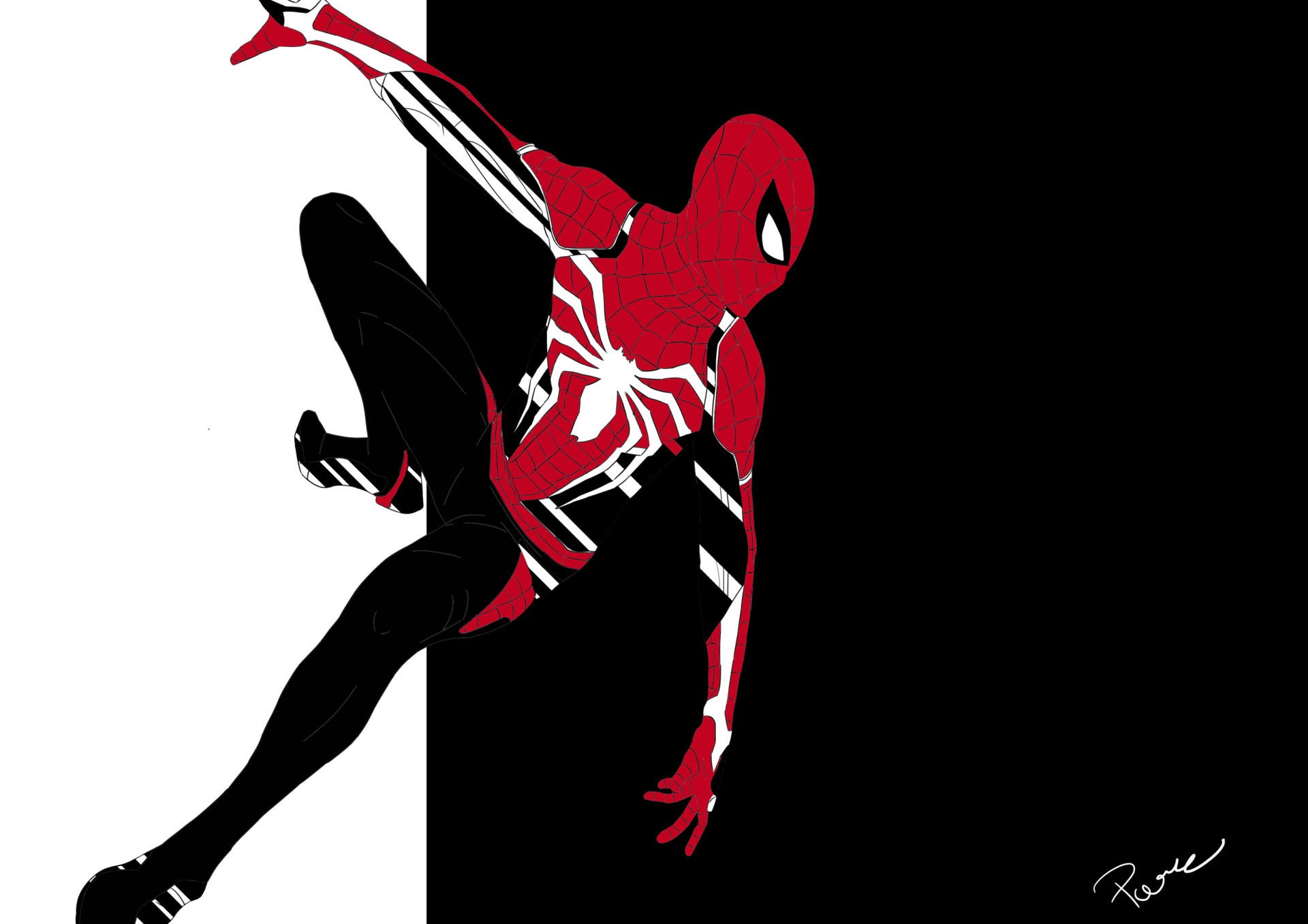 Spiderman Ps4 Concept Art Features Different Designs For