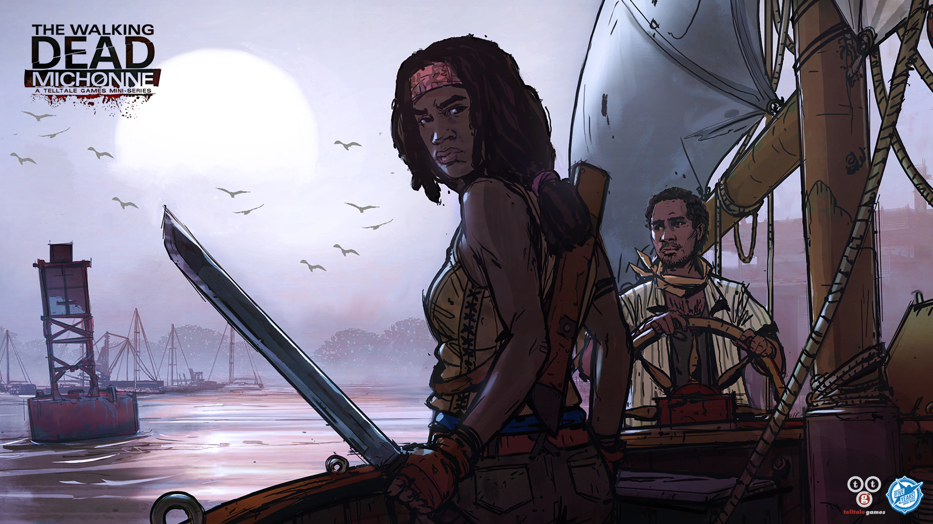 Jesse Maccabe - The Walking Dead: Michonne Concept Art