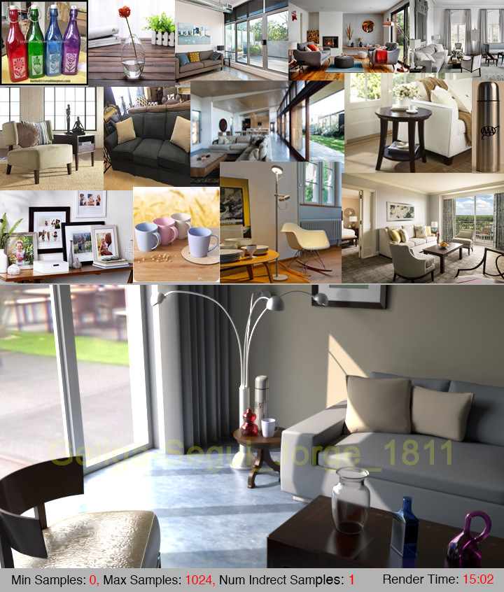 ArtStation - shadow and lightning assignment.