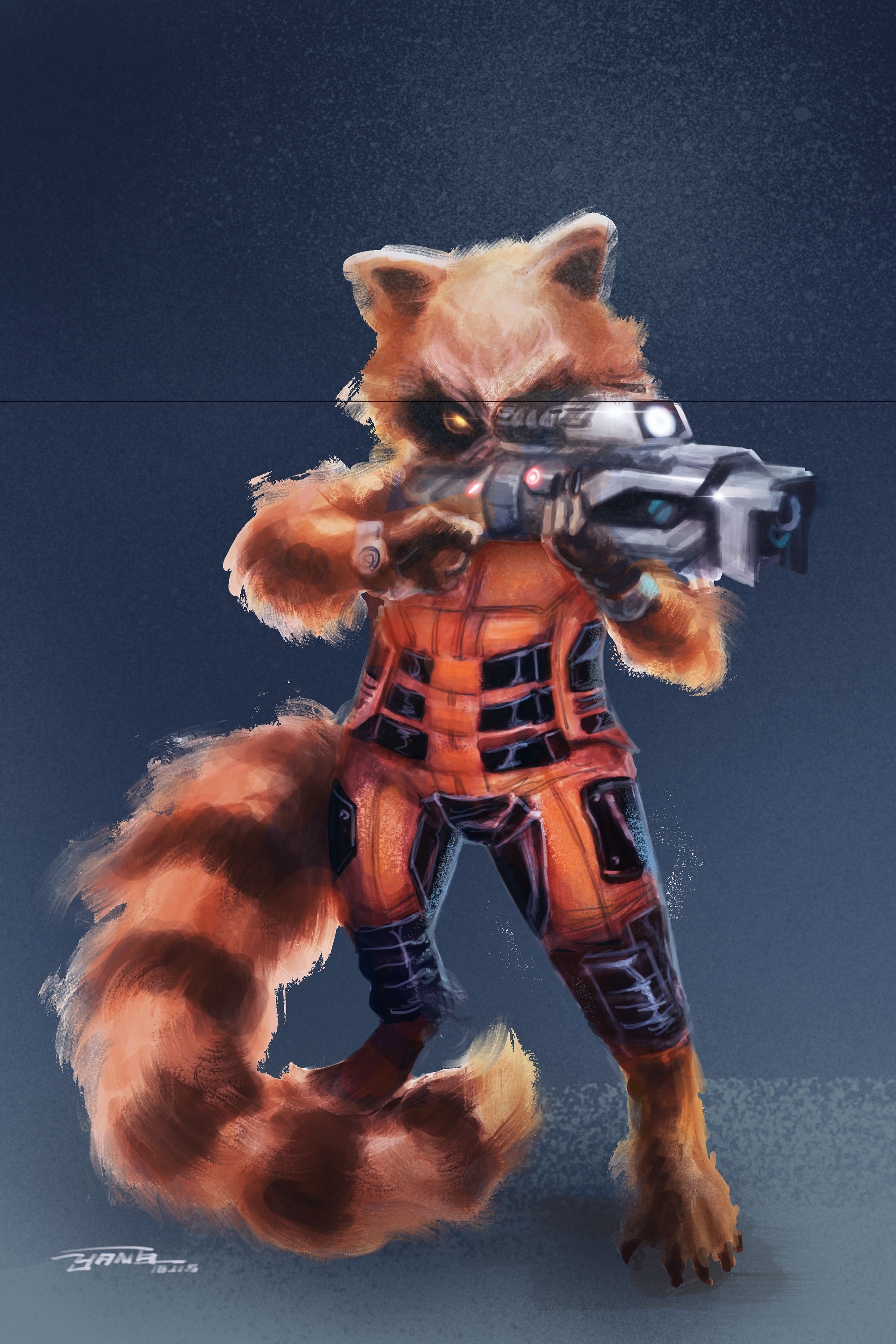 ArtStation - rocket and punk spider