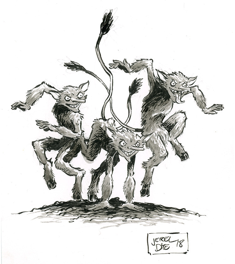 Jerel Dye - INKTOBER Series 2018