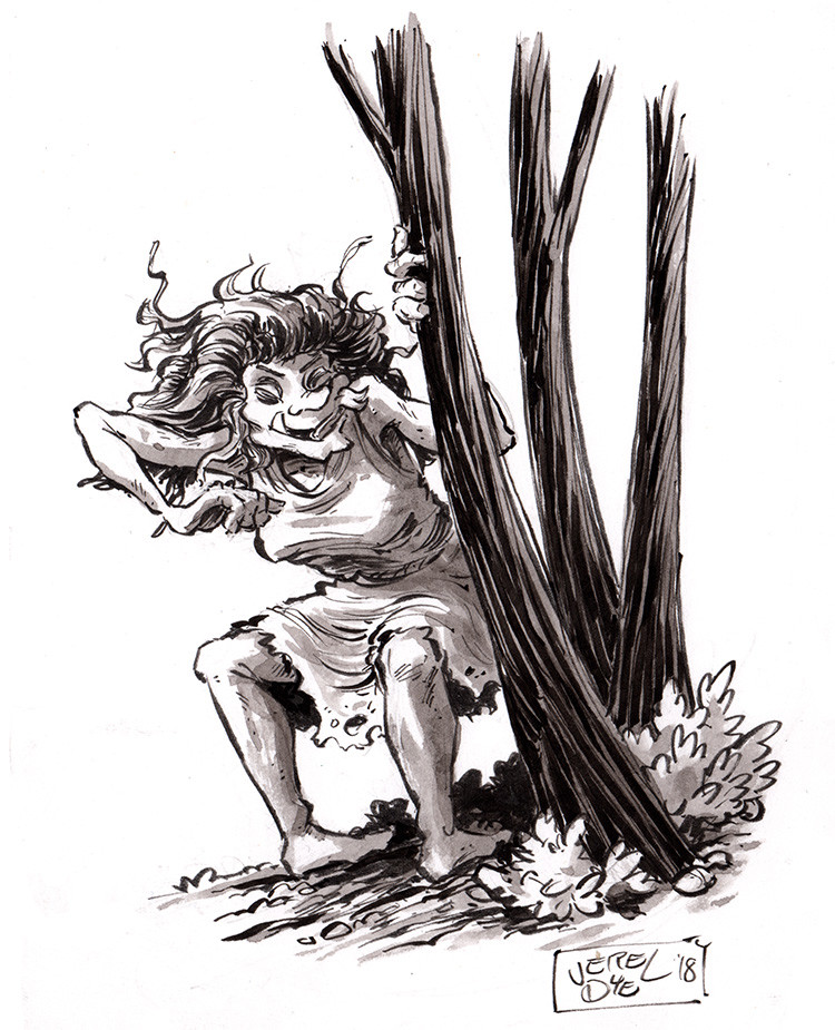 Jerel Dye - INKTOBER Series 2018