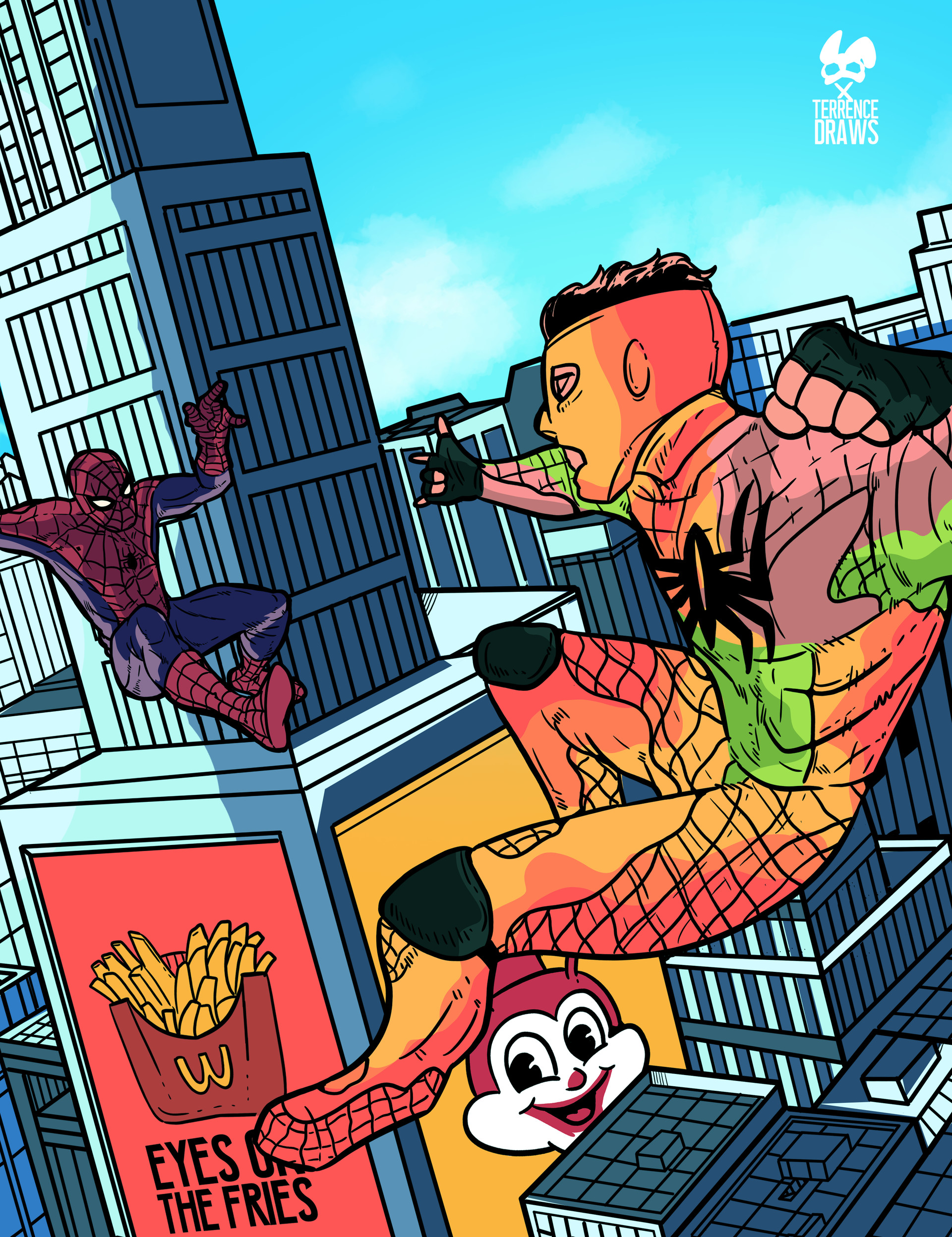 ArtStation - Spiderman vs Pinoy Hero Gagamboy [Crossover]