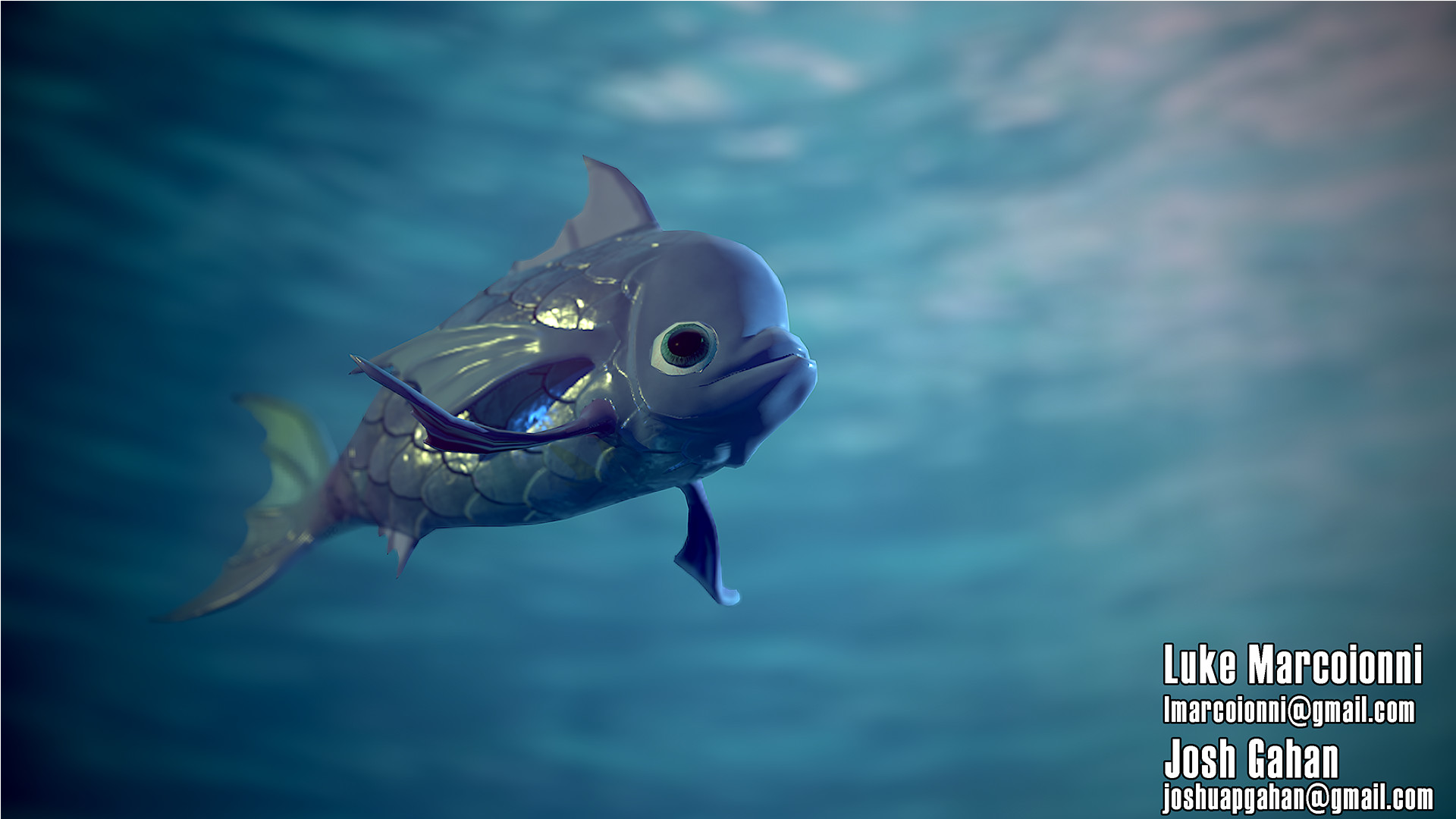 ArtStation - Rainbow Fish for Hybrid World