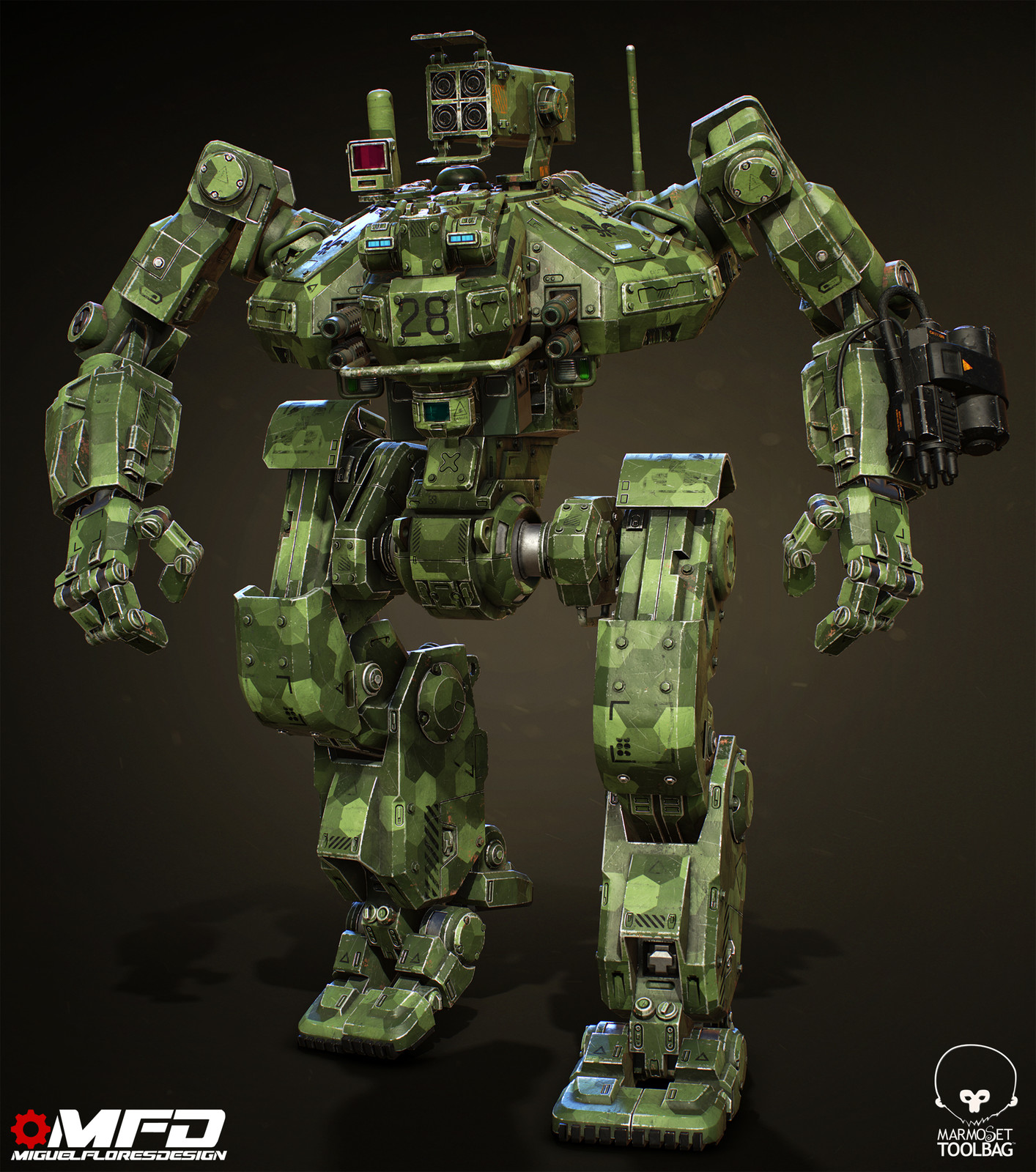 Miguel Angel Flores Moreno - Sentinel Robot