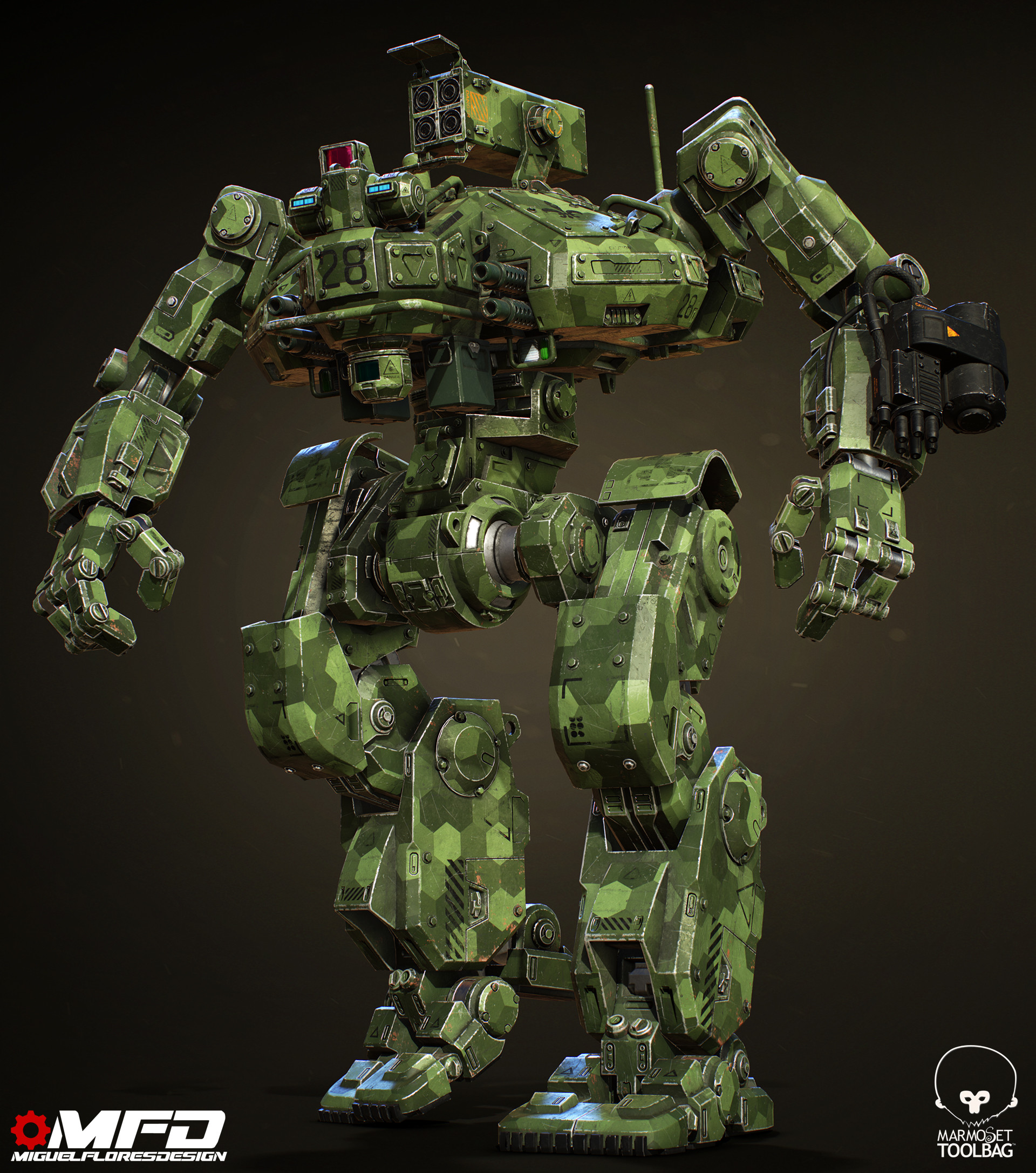 Miguel Angel Flores Moreno - Sentinel Robot