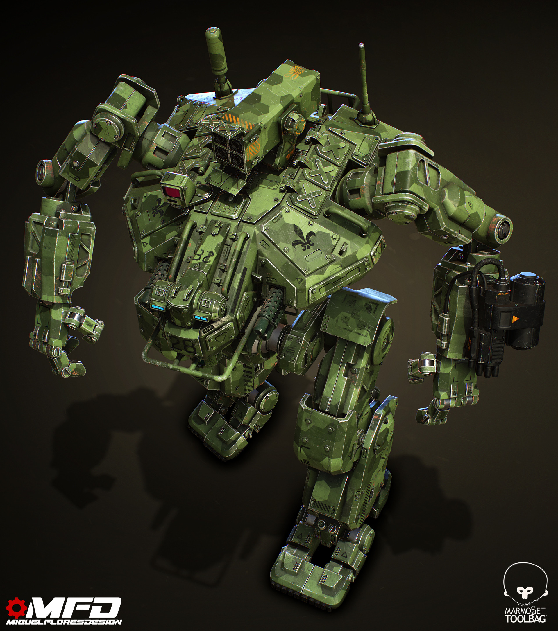 Miguel Angel Flores Moreno - Sentinel Robot