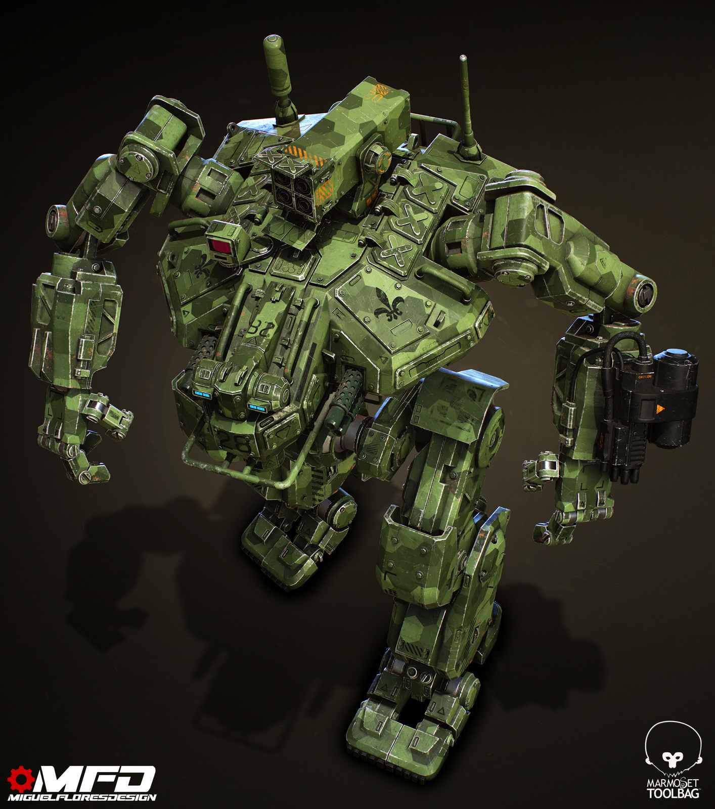 Miguel Angel Flores Moreno - Sentinel Robot