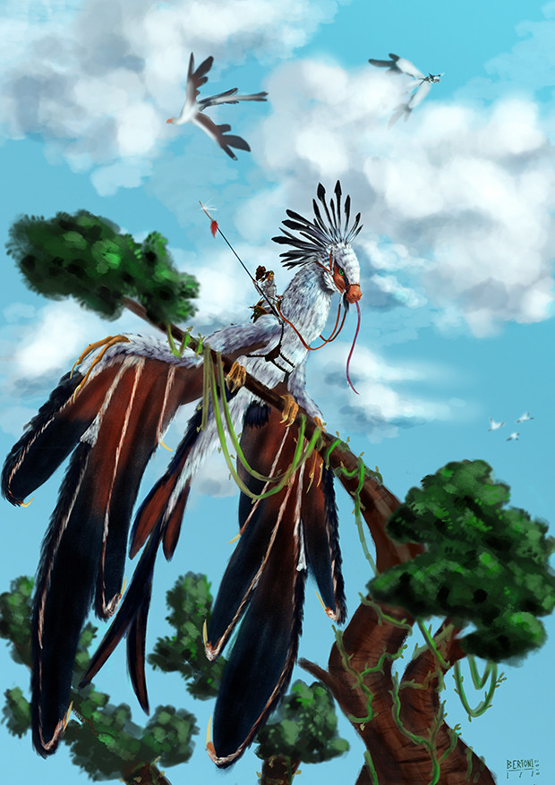 ArtStation - Dragon rider