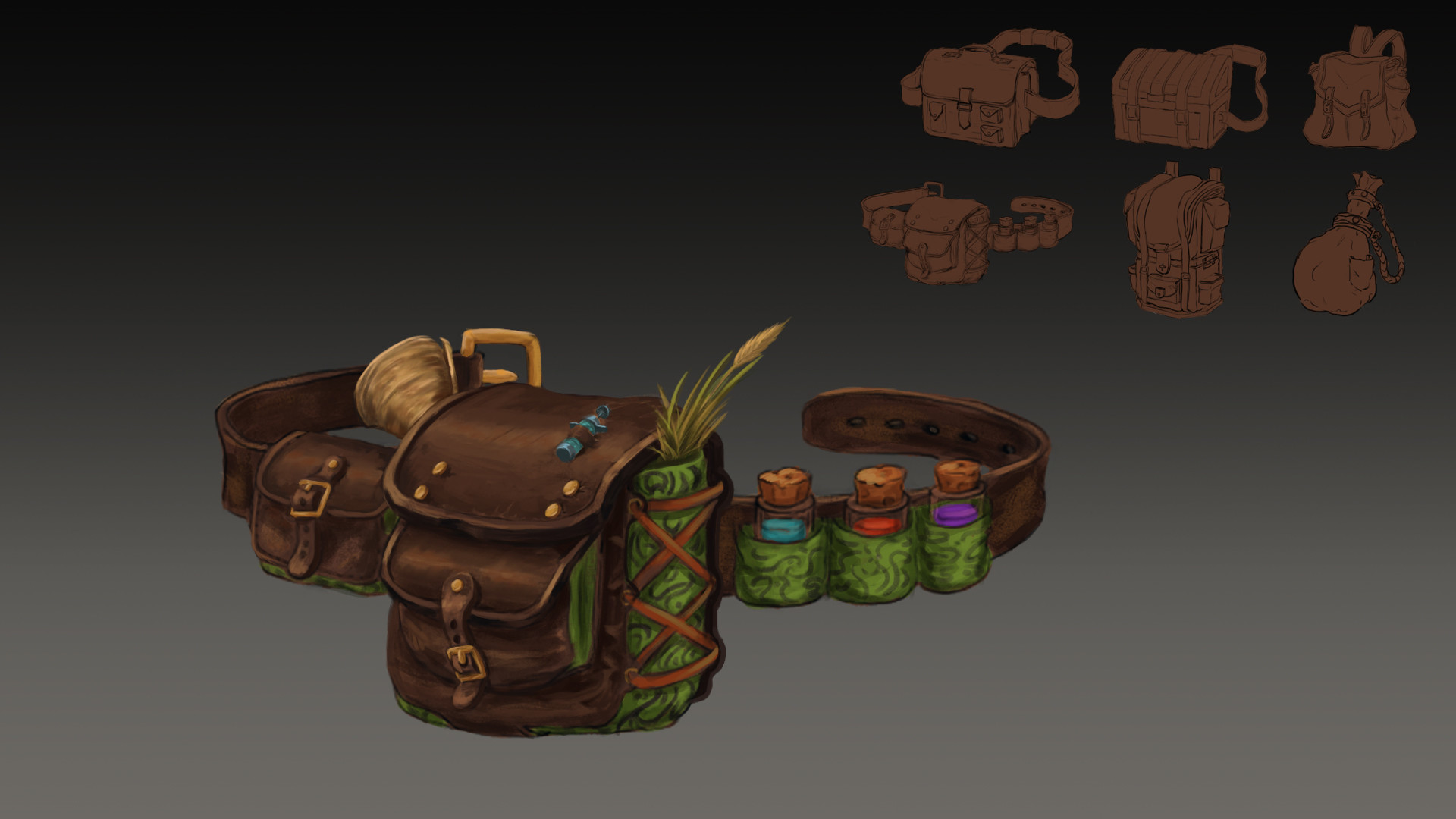 ArtStation - Healer's Pouch