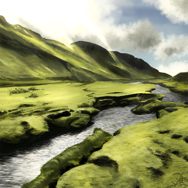 ArtStation - Landscape of Scotland