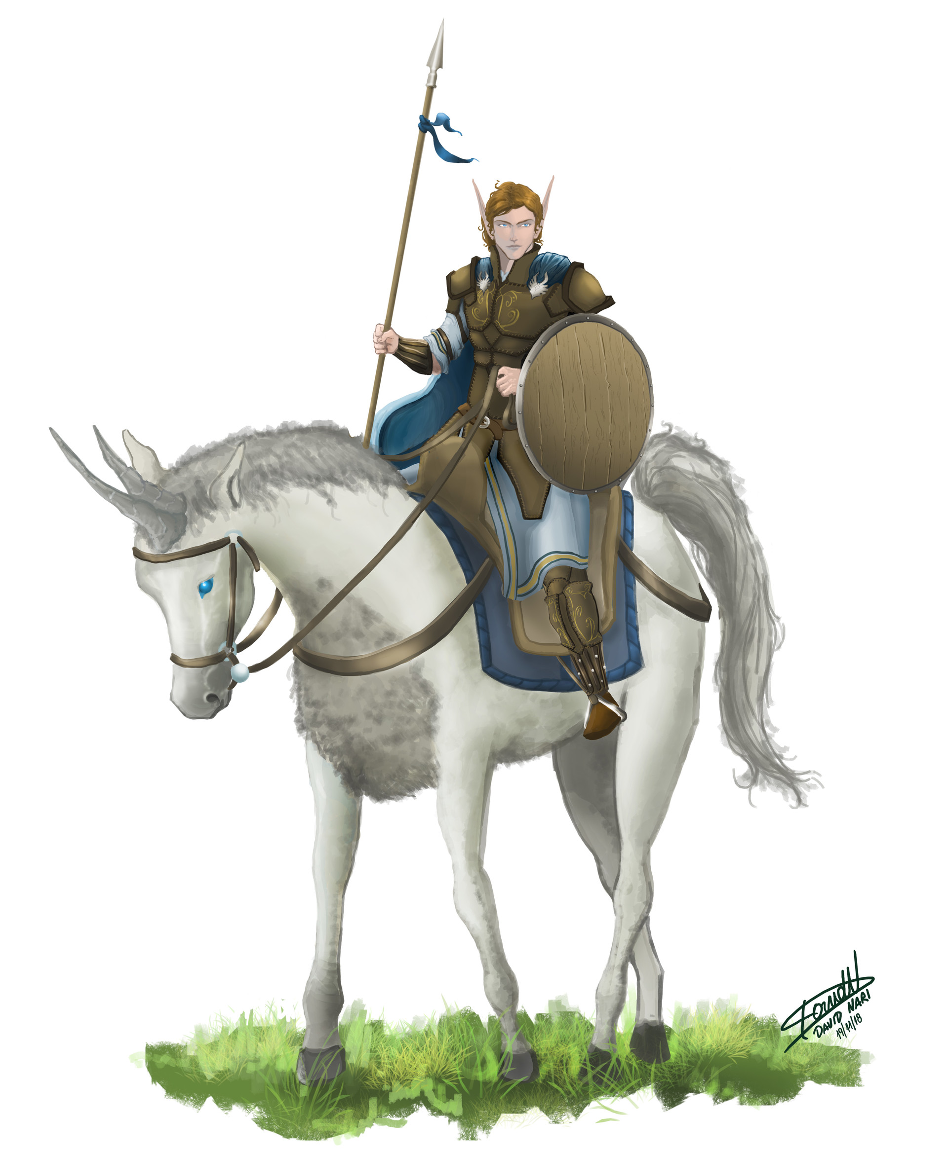 ArtStation - Elf Rider