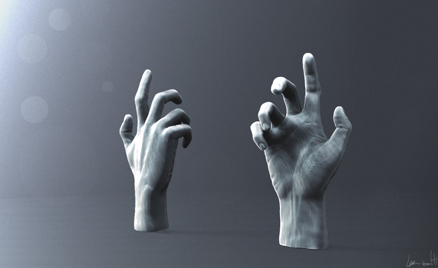 ArtStation - hand study