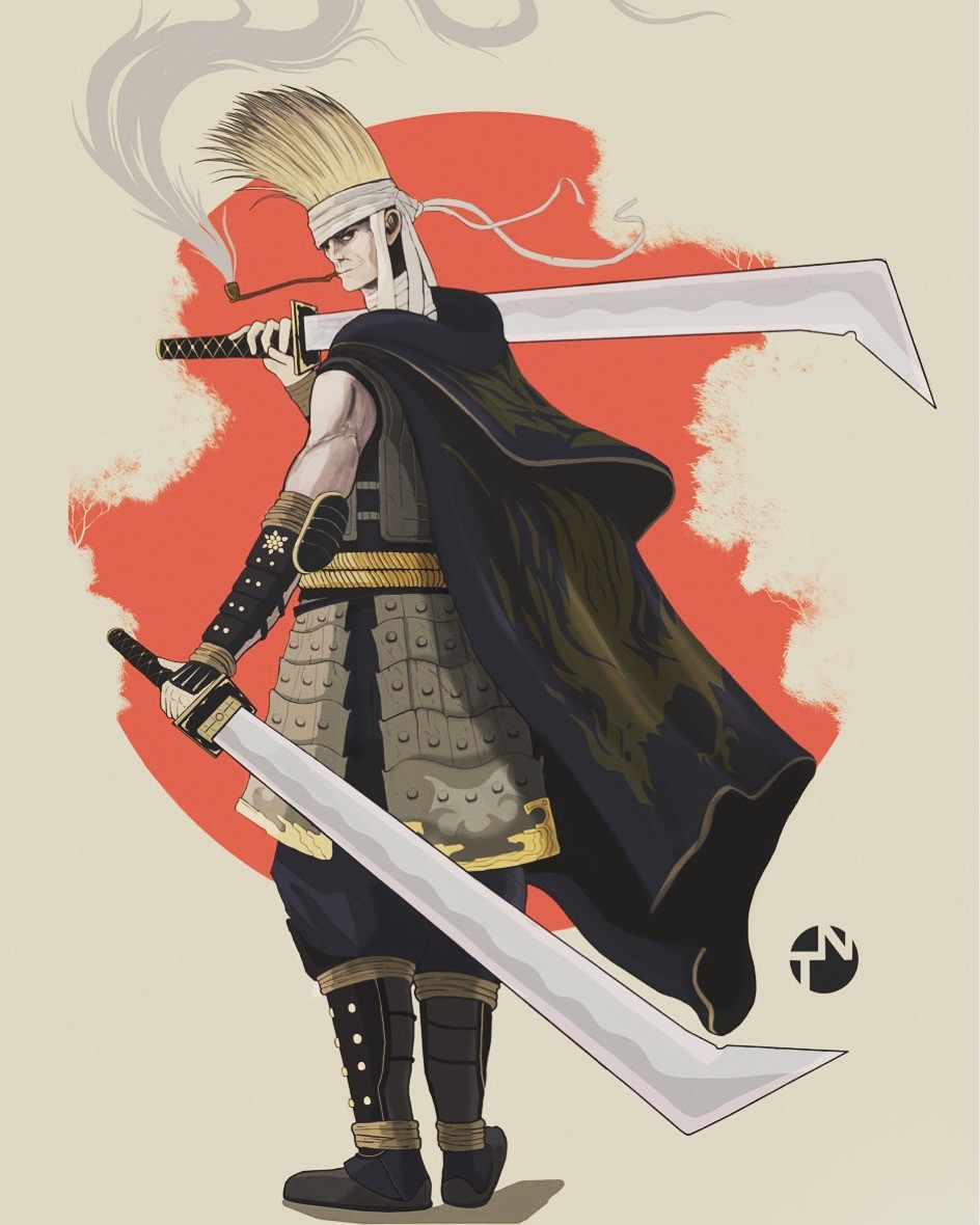 ArtStation - Blade dancer with pipe