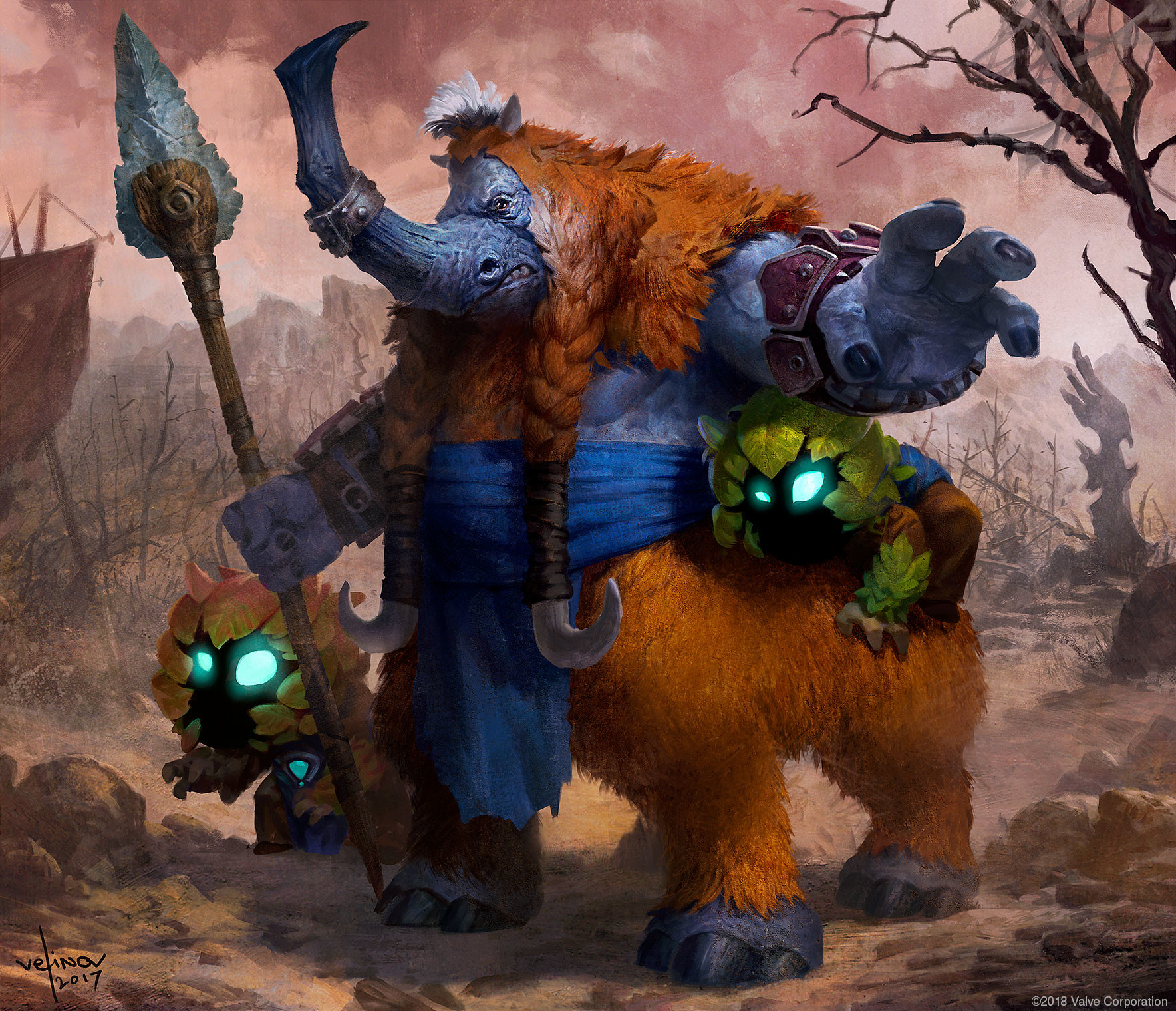 Moose Warrior by 山村 れぇ (Le Yamamura) : ImaginaryHybrids