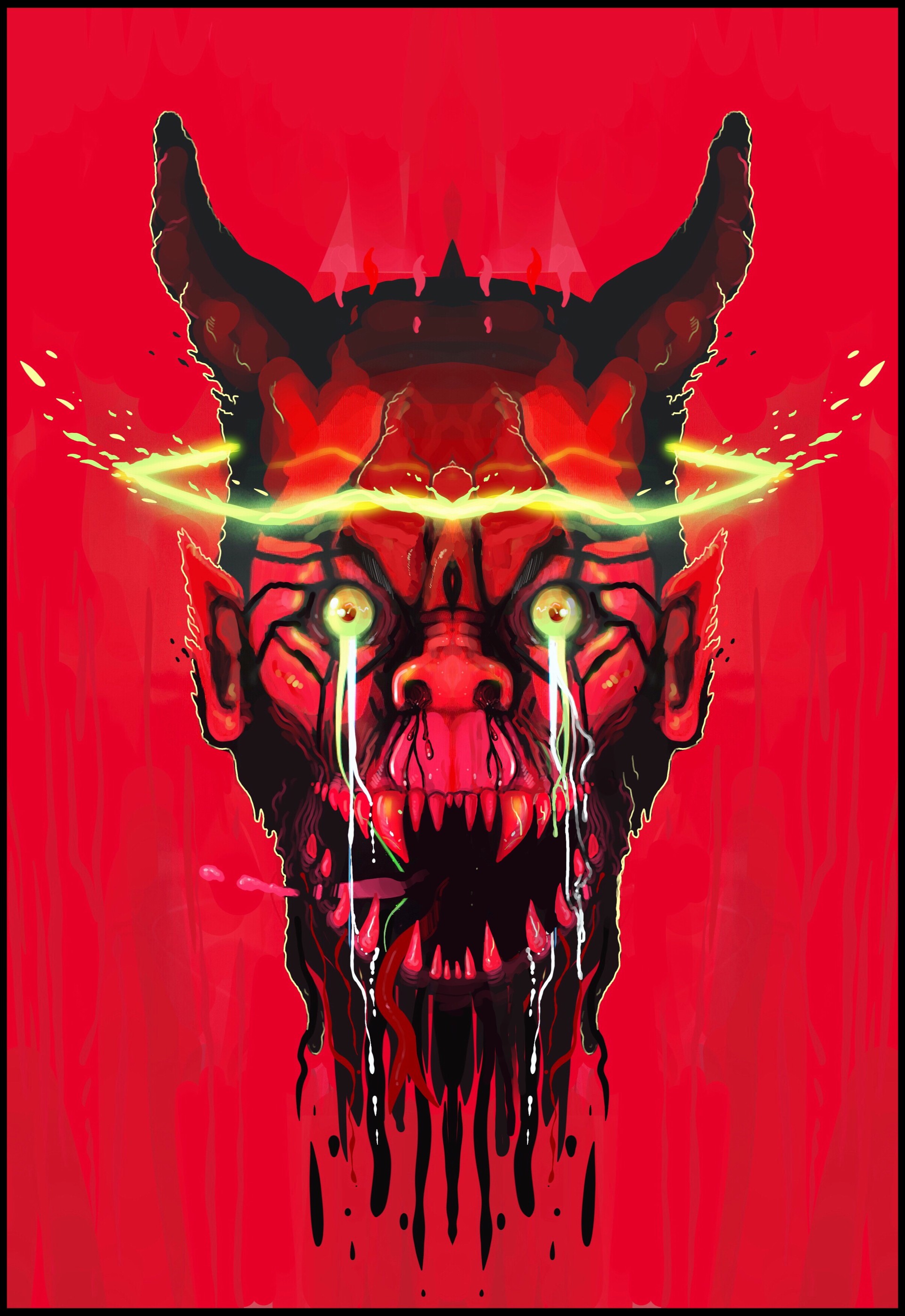 ArtStation - Bleeding halos