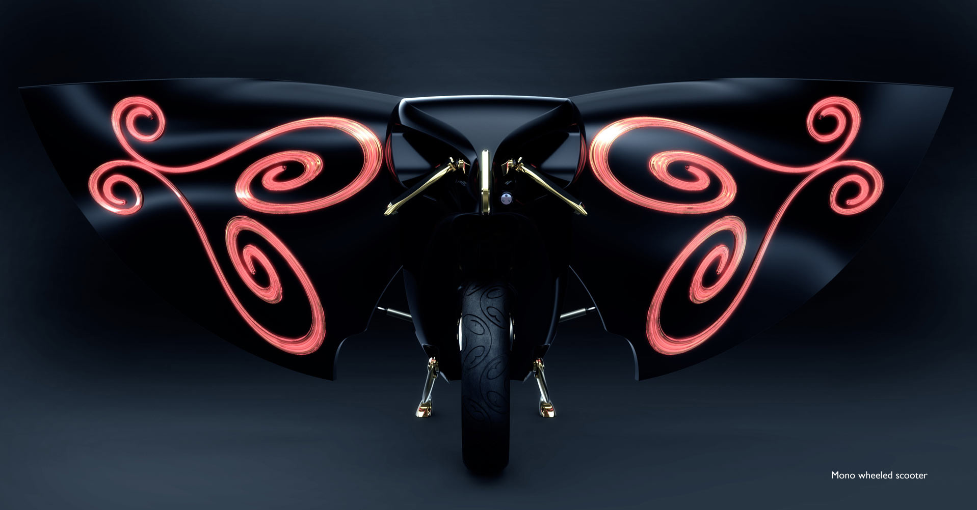 ArtStation - Gothic Scooter vehicle design