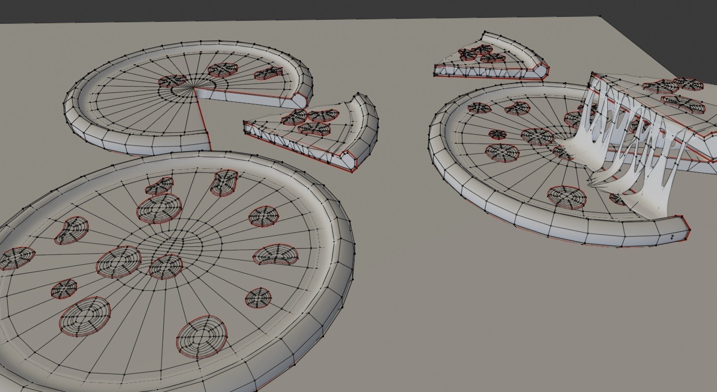 Esmilesvfx Businge Ismail - pizza made in blender rendered with blender ...