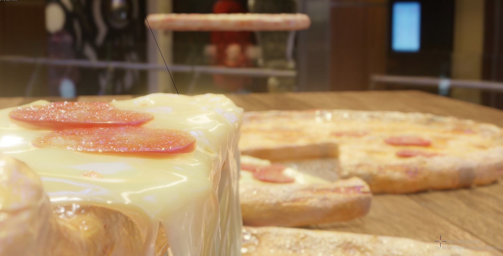 Esmilesvfx Businge Ismail - pizza made in blender rendered with blender ...