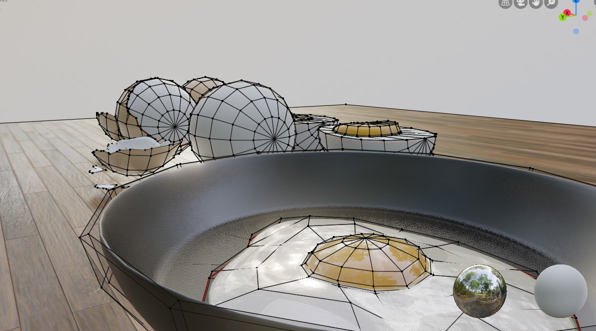 Esmilesvfx Businge Ismail - egg in frying pan made in blender 2.8 ...