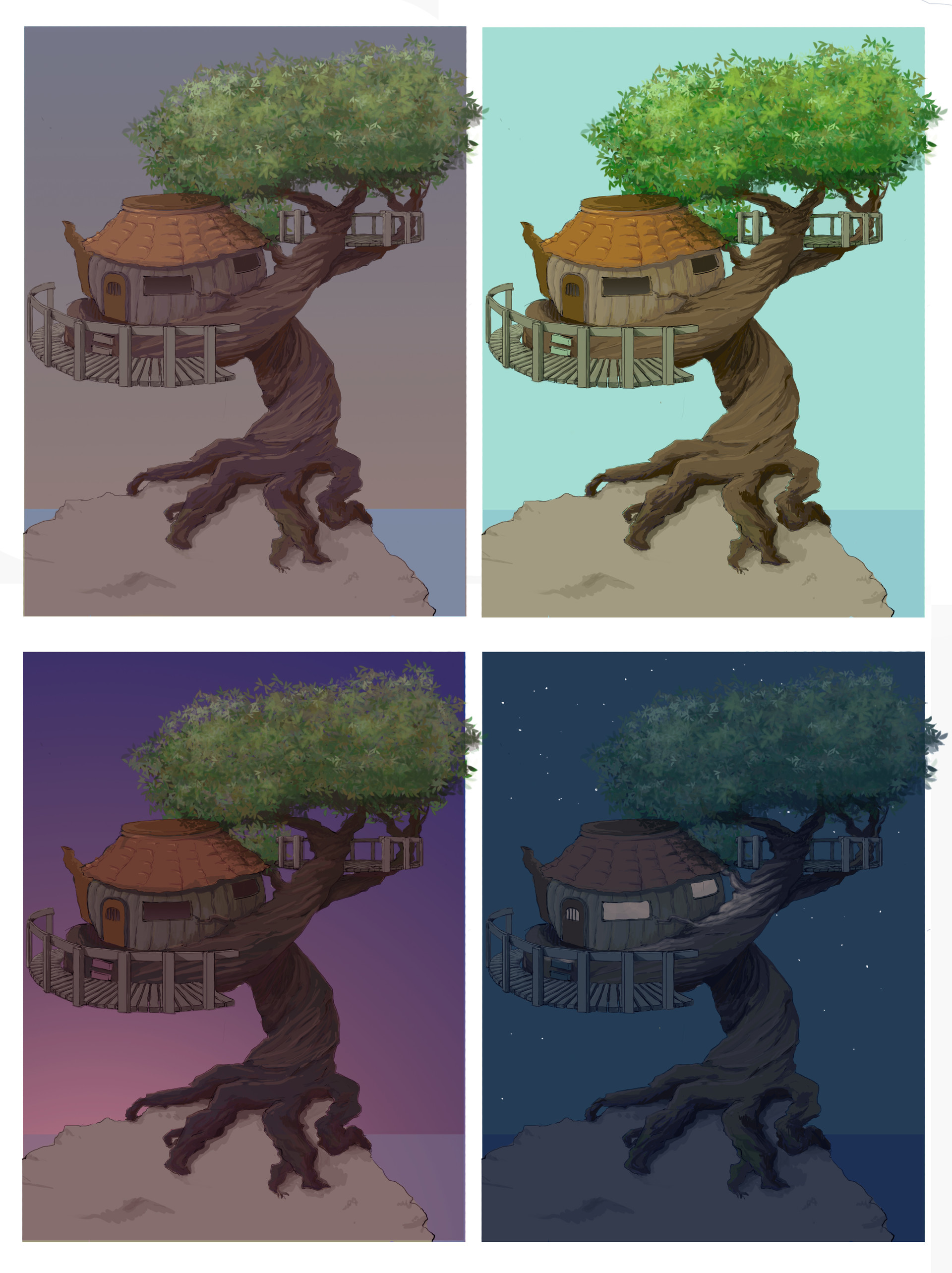 ArtStation - TreeHouse